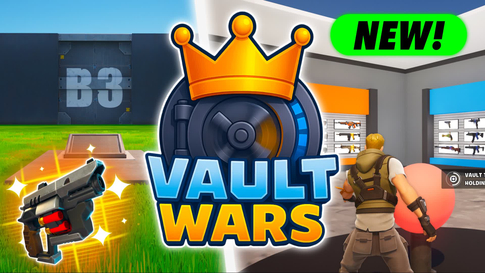 Vault Wars 9089-6880-3745 by build_boss - Fortnite Creative Map Code - Fortnite.GG