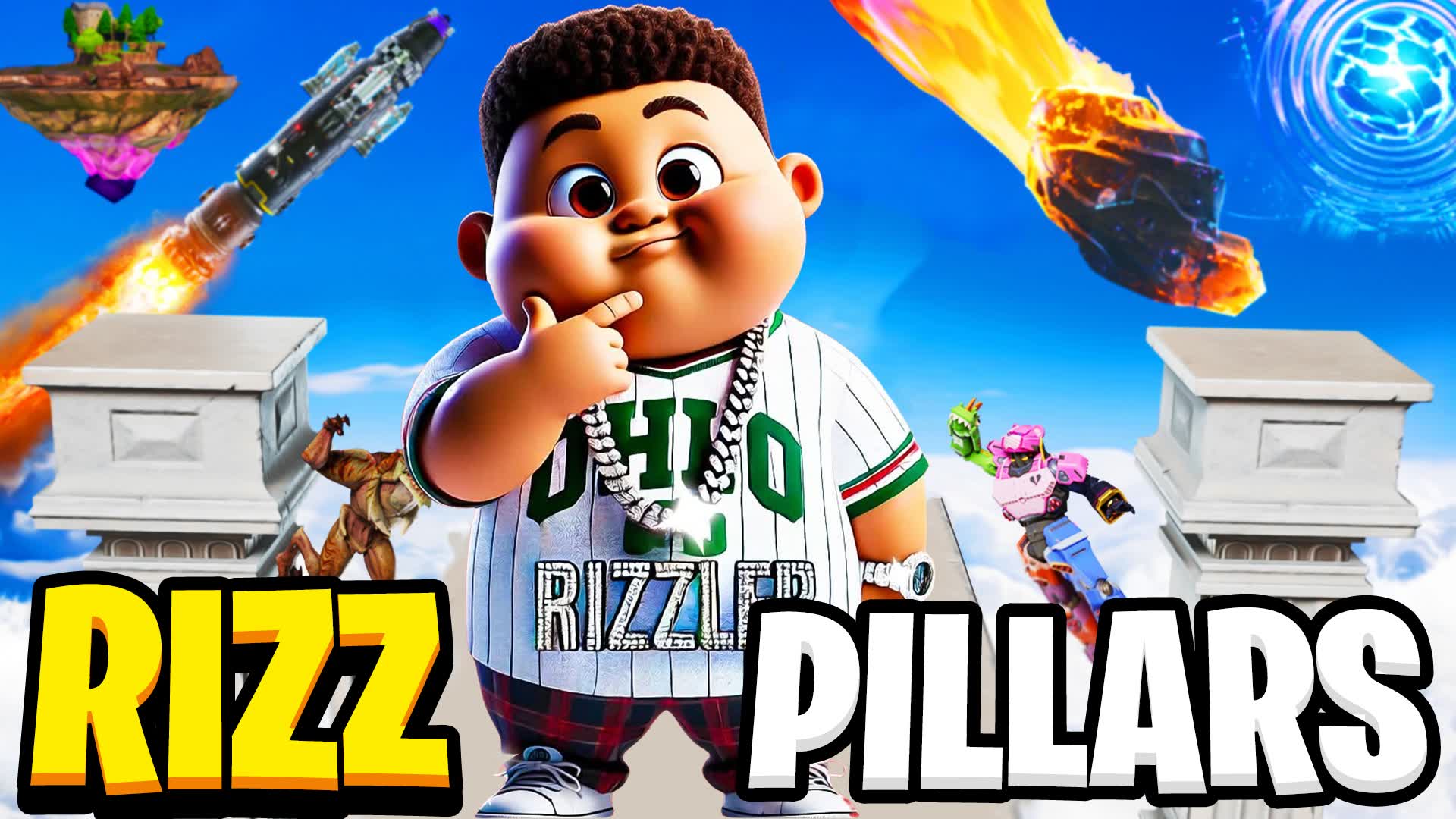 RIZZ PILLARS! 9795-2259-5463 من ابتكار banisher - Fortnite