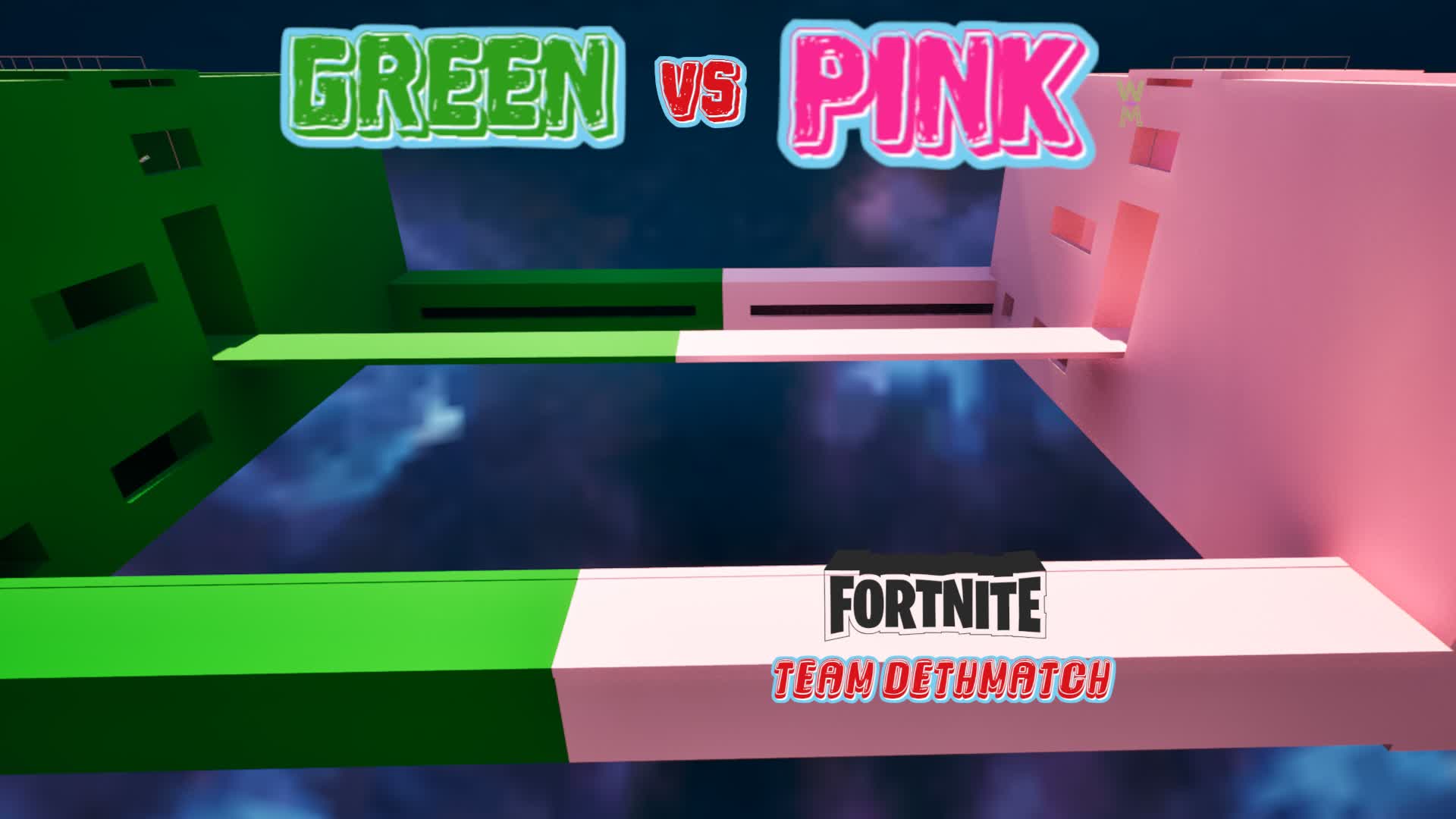 ⭐Green vs Pink ⭐ 2841-5695-5837 by wmap - Fortnite Creative Map Code ...