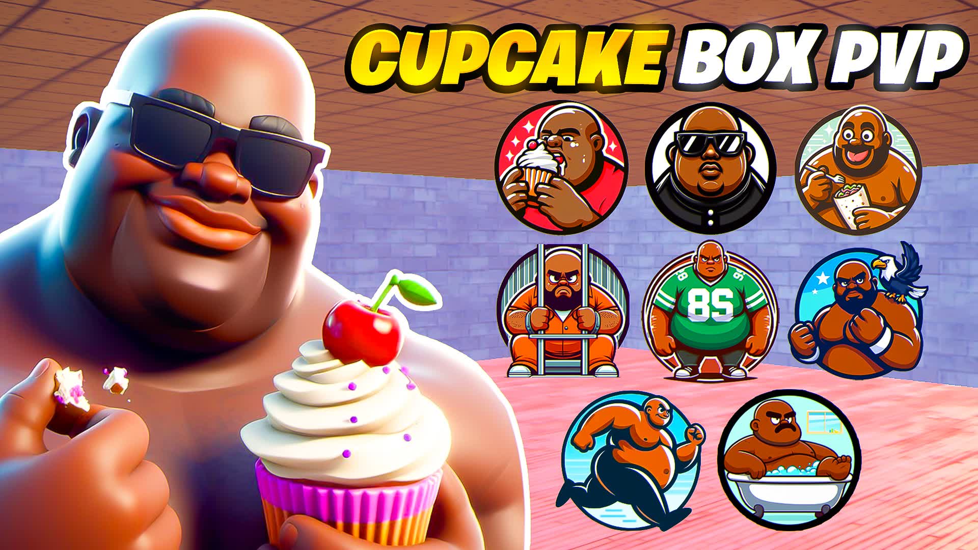 🧁CUPCAKE BOX PVP📦 1884-9247-5598 by mikey2 - Fortnite