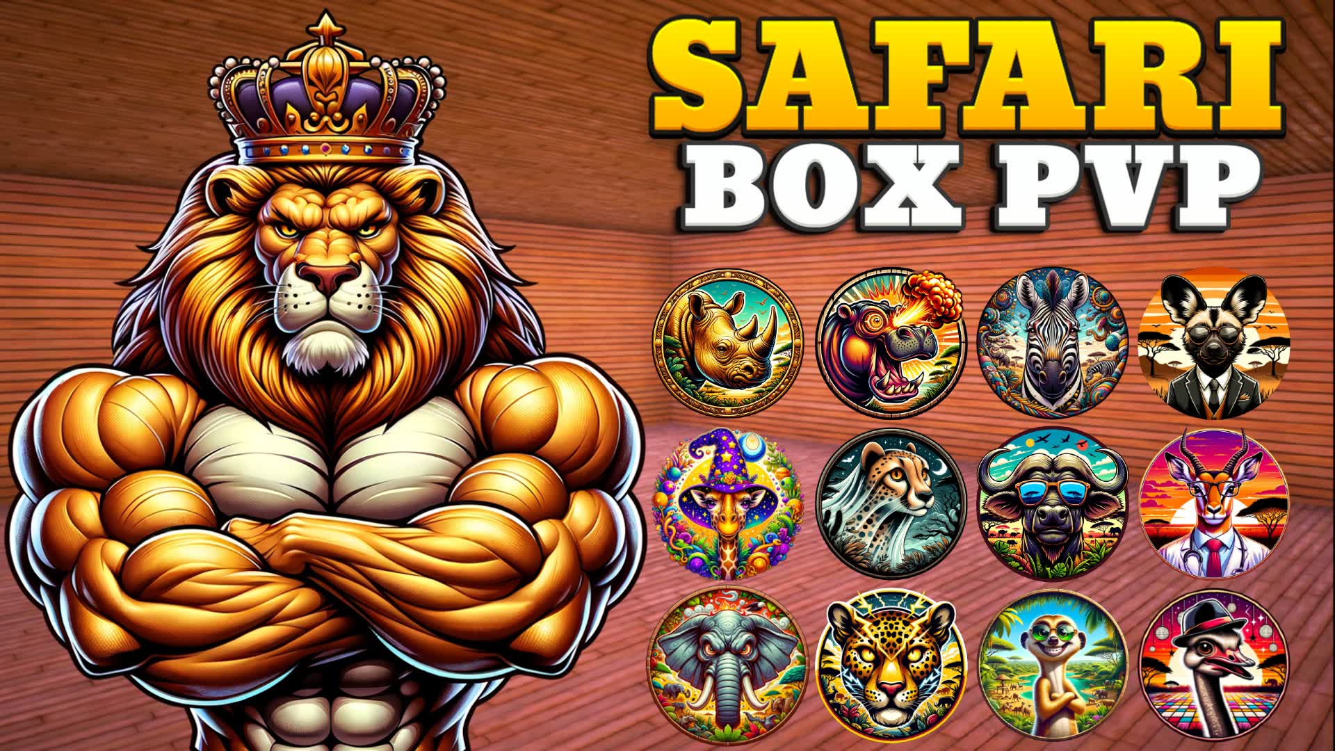 🦁SAFARI BOX PVP📦 2189-6224-2496 by masteroogway - Fortnite Creative Map ...