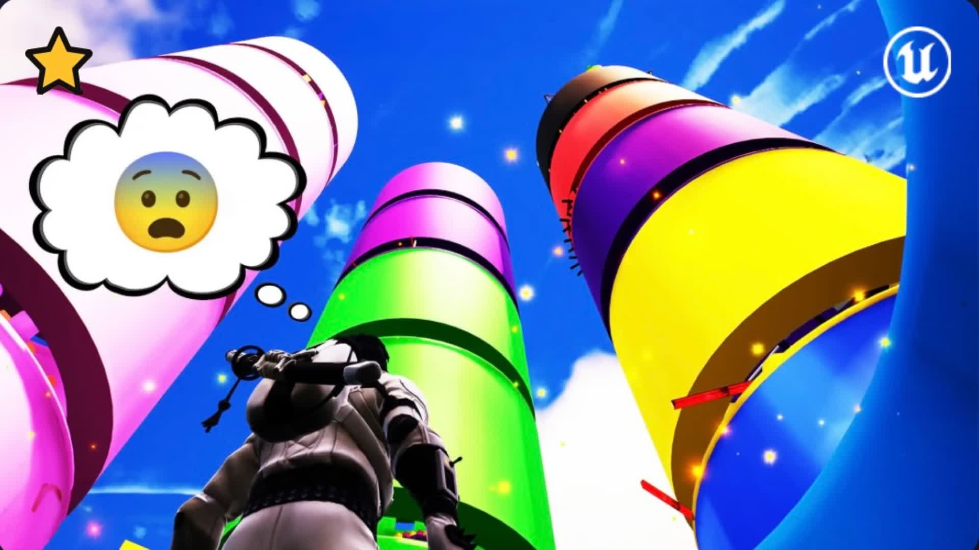 🍭OBBY Towers🍭 1895-4554-7539 by dropshots2go - Fortnite