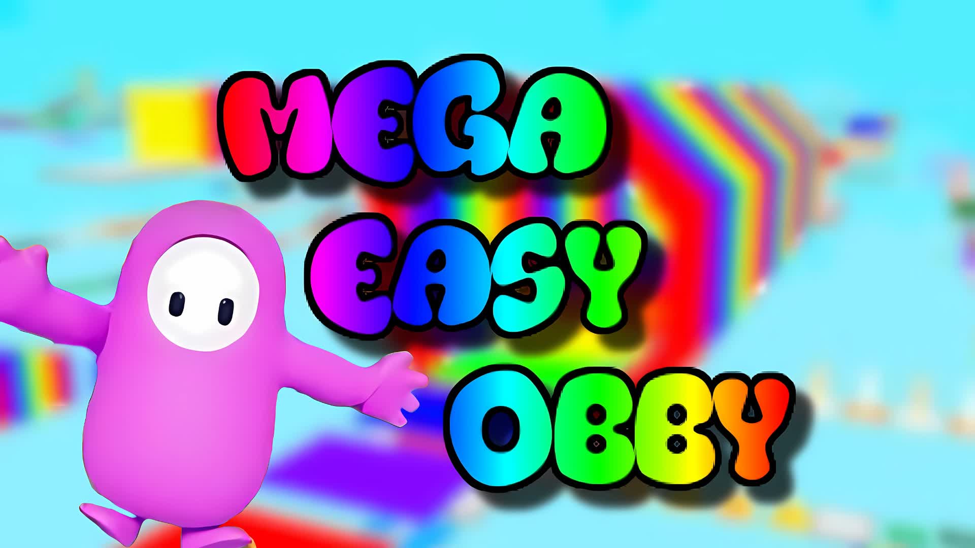 VERY EASY OBBY FALL GUYS PARKOUR 200+🌈 3390-7490-3194 by og_tyson ...
