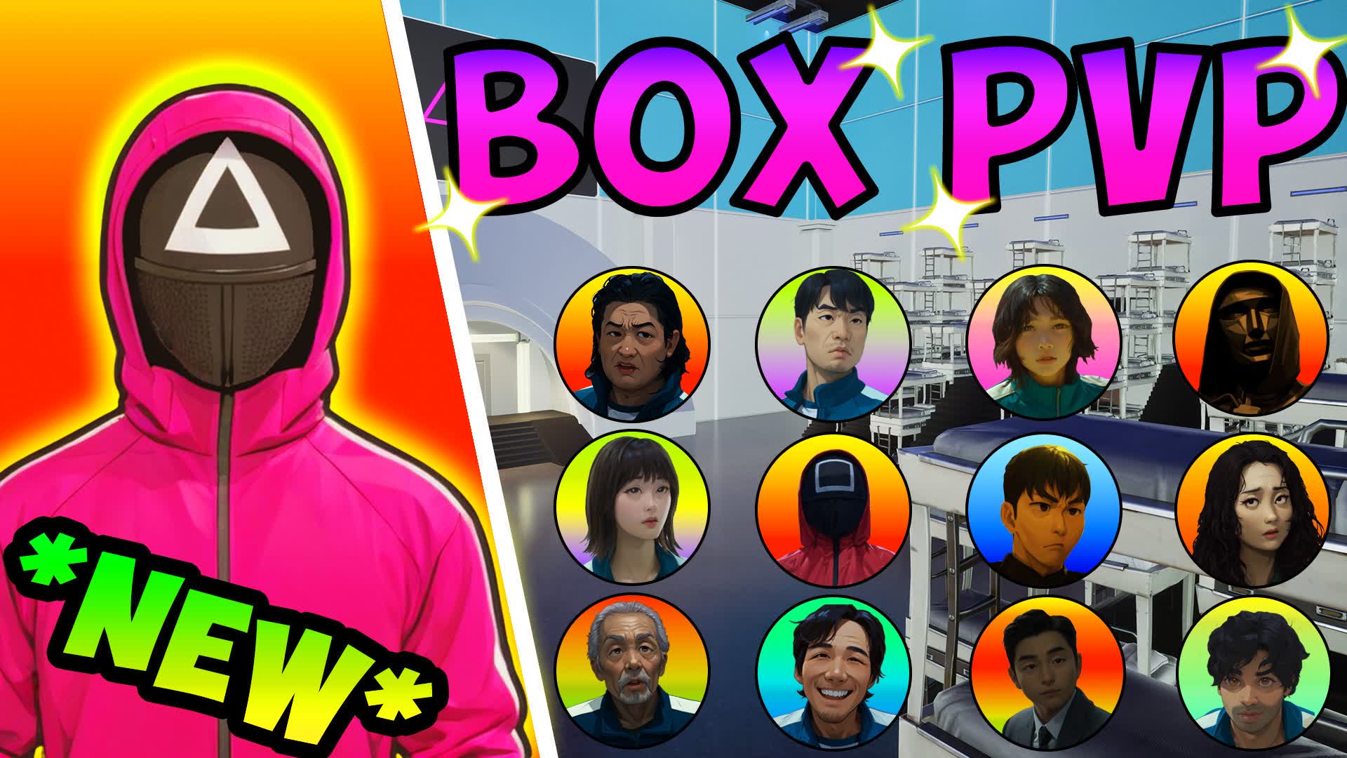 SQUID GAME BOX PVP 🦑📦 4302-6569-0537 by edian.fn - Fortnite Creative ...