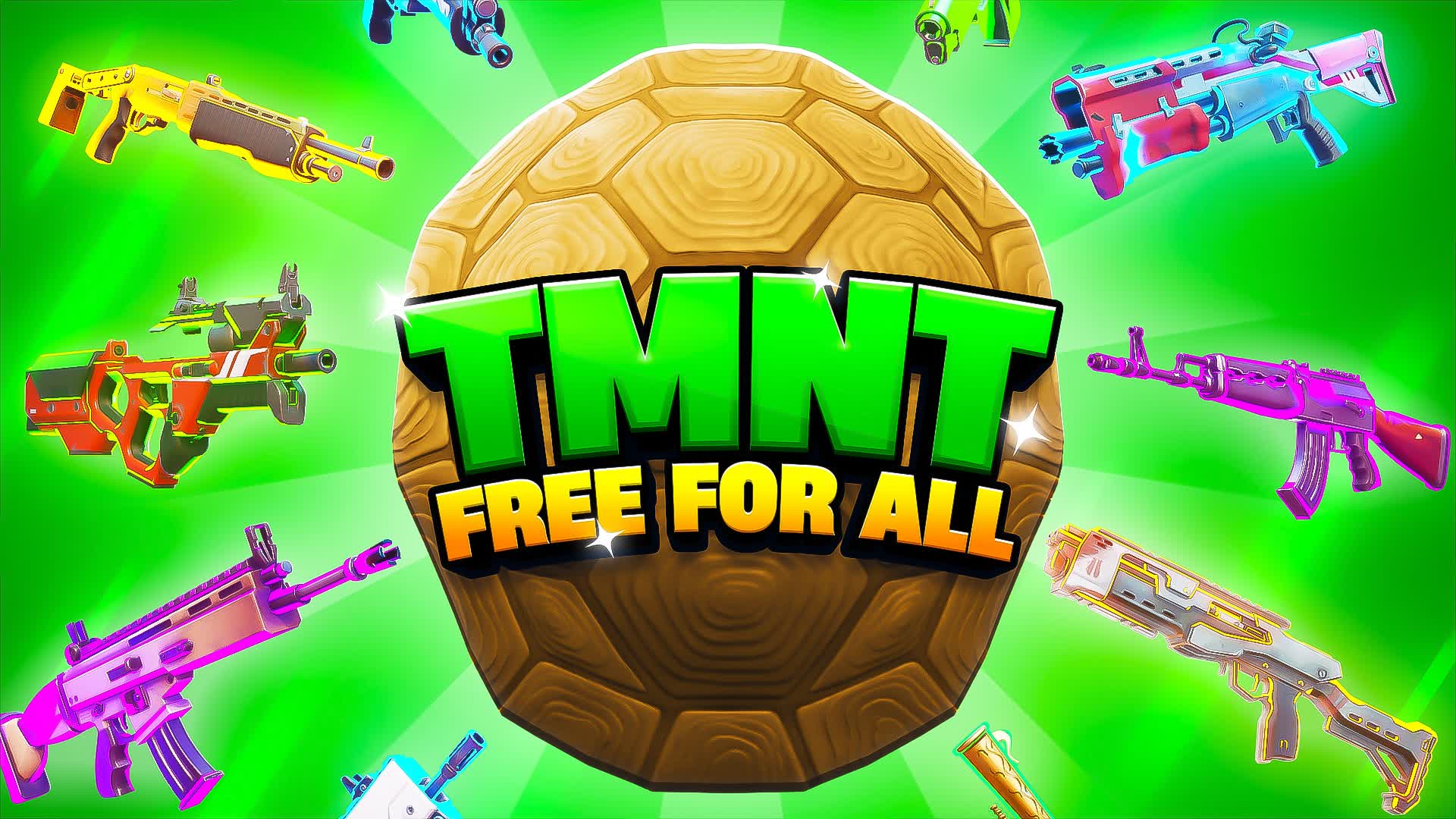 TMNT⭐️ ALL WEAPONS - FREE FOR ALL (FFA) 9014-7566-2637 by fgrl - Fortnite Creative Map Code ...