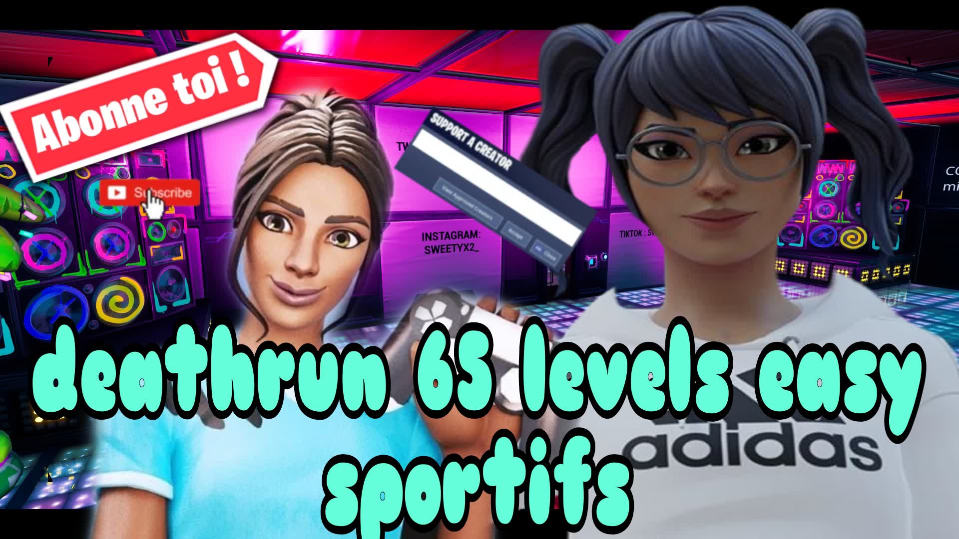 DEATHRUN 65 LEVELS SPORTIF! 3937-8579-3551 by xx_valyrotv_xx - Fortnite ...