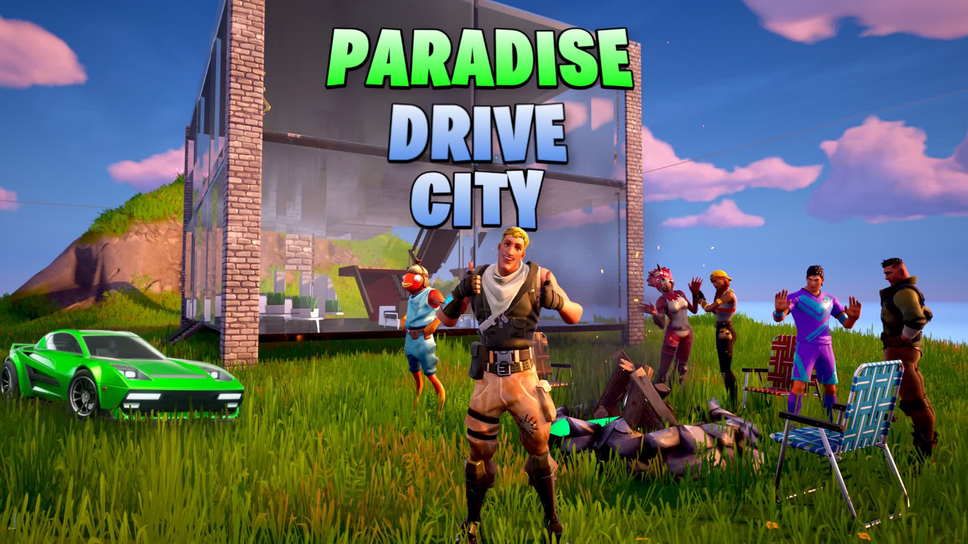 PARADISE DRIVE CITY FFA RP 4939-5288-9690 by jakubeer - Fortnite ...