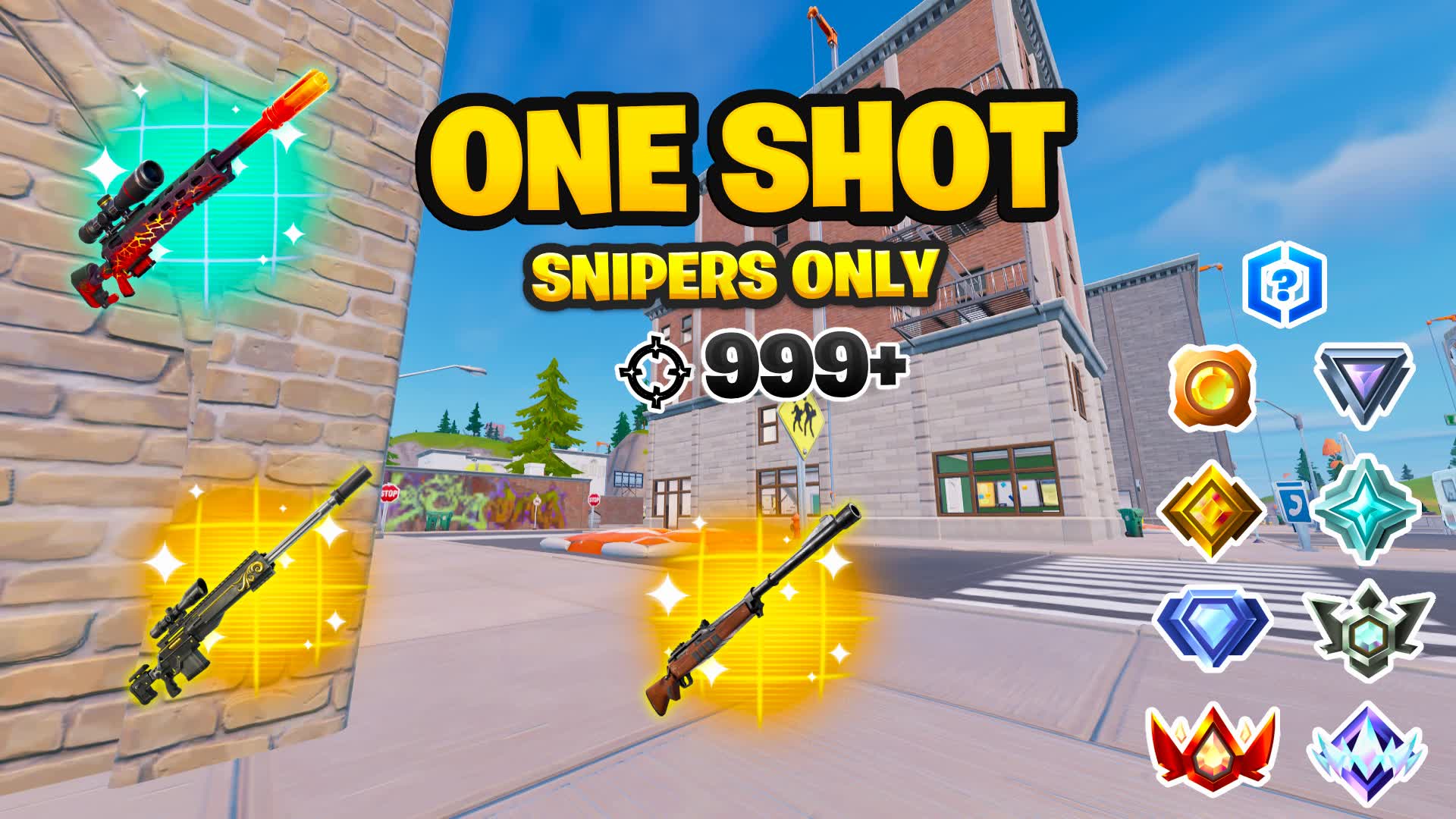 MEGA SNIPER ONE SHOT🎯FREE FOR ALL 8265-0014-0160 by mystcreative ...
