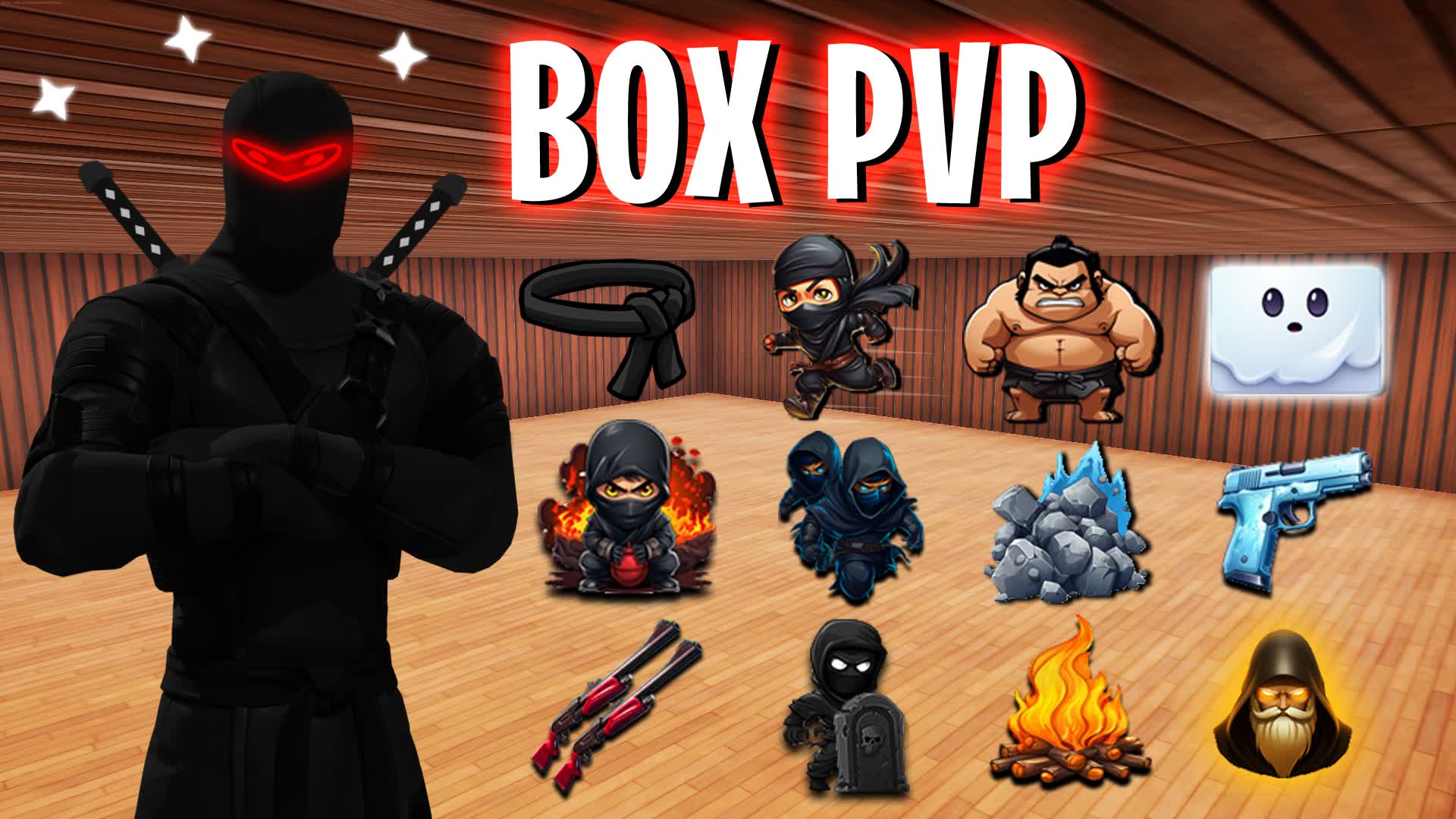 NINJA HEROES BOX PVP🥋 6341-0142-4612 by lafowl - Fortnite Creative Map ...