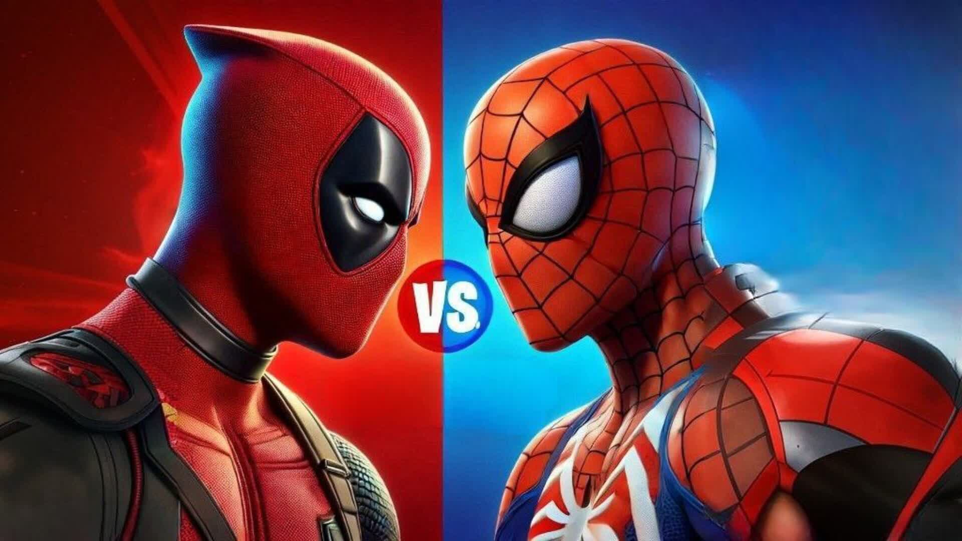 DEADPOOL VS SPIDERMAN 6124-4353-3594 by broua - Fortnite Creative Map ...