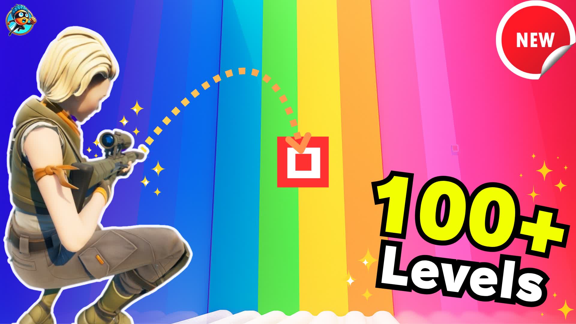 TRICK SHOT EASY PARKOUR 100+🎯 4883-6349-3161 by walkcrew - Fortnite ...