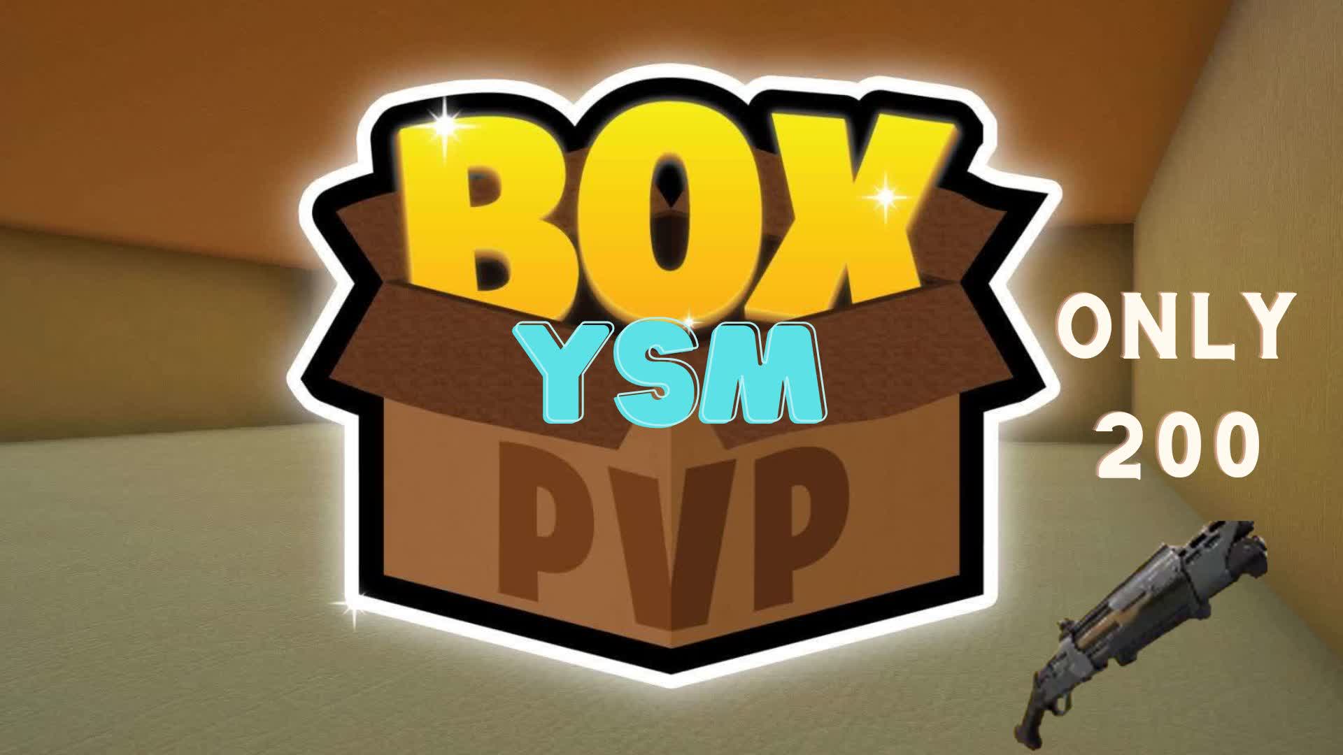 ONLY 200 YSM BOX PVP 7155-8259-6360 by sergioysm - Fortnite Creative Map Code - Fortnite.GG