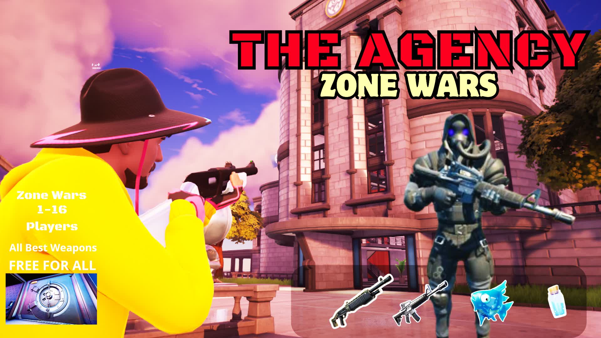 🔥 SECRET AGENCY 🔥 1701-2297-8239 by fnmaps.dev - Fortnite Creative Map ...