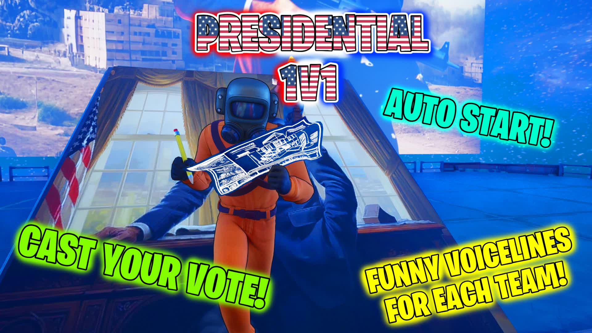 PRESIDENTIAL 1V1 4031-7170-0616 by ridge_daddy - Fortnite Creative Map ...
