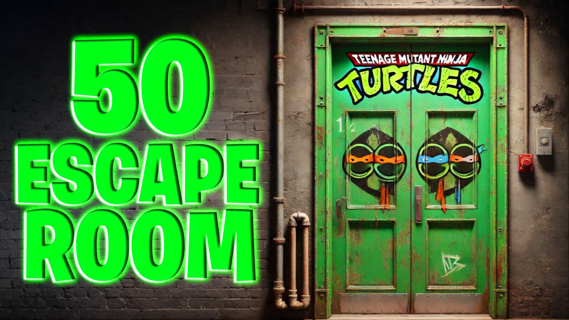 TMNT 50 ESCAPE ROOM 0862-5693-8161 by puzzo-king - Fortnite Creative ...