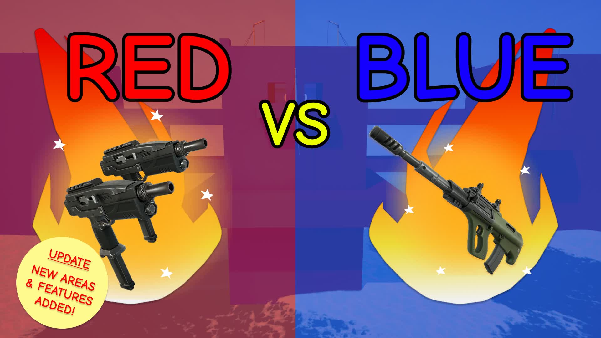 🔴Red Vs Blue🔵Bridge skirmish 2346-0410-3020 by waggy1v9ultra - Fortnite ...