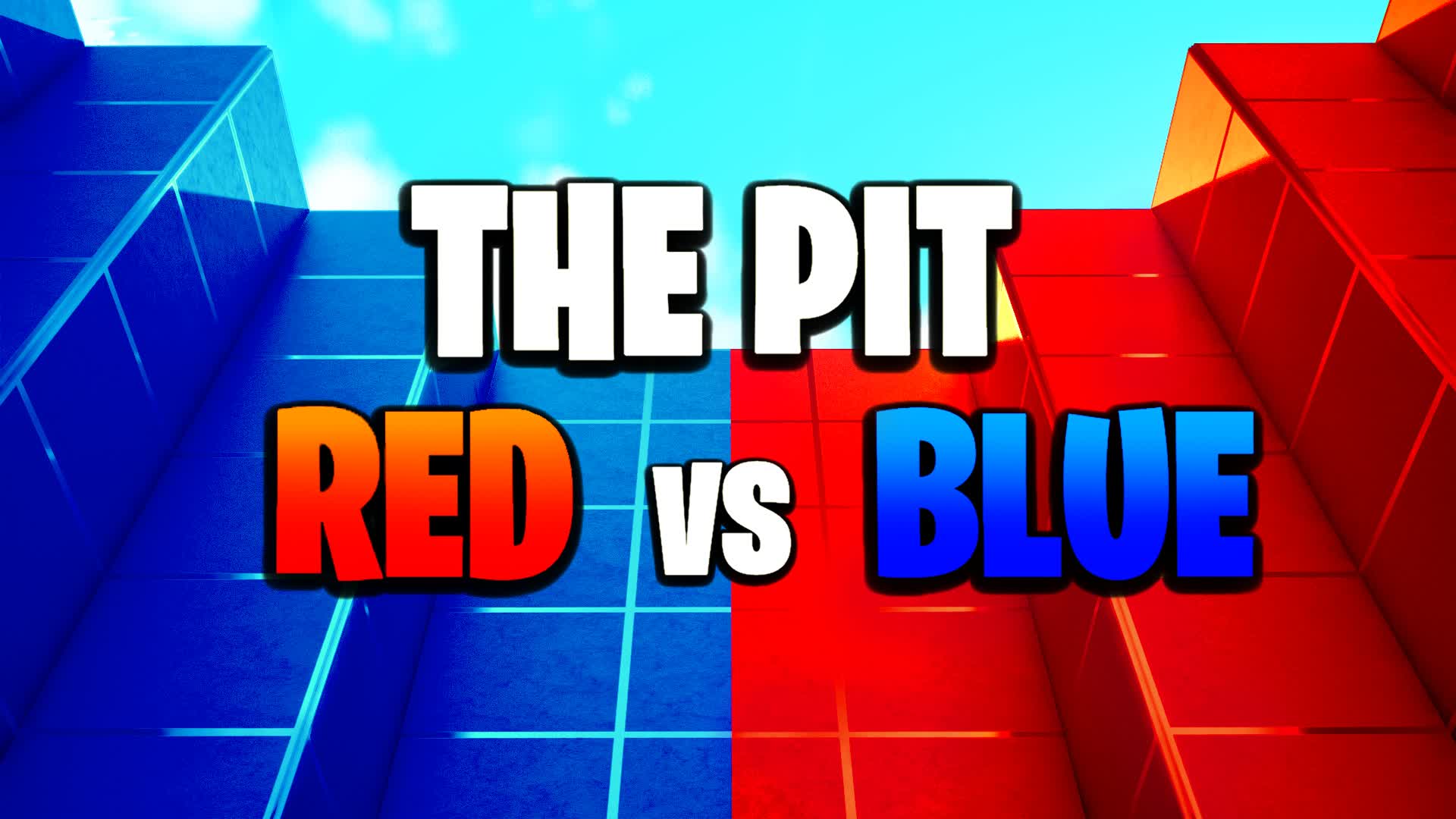 THE PIT 🔴 RED VS BLUE 🔵 0585-6826-8926 by fra4 - Fortnite Creative Map Code - Fortnite.GG