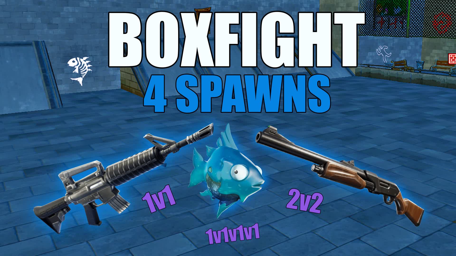 Box Fights (4 Spawns) 2768-0004-0409 by wh1m - Fortnite