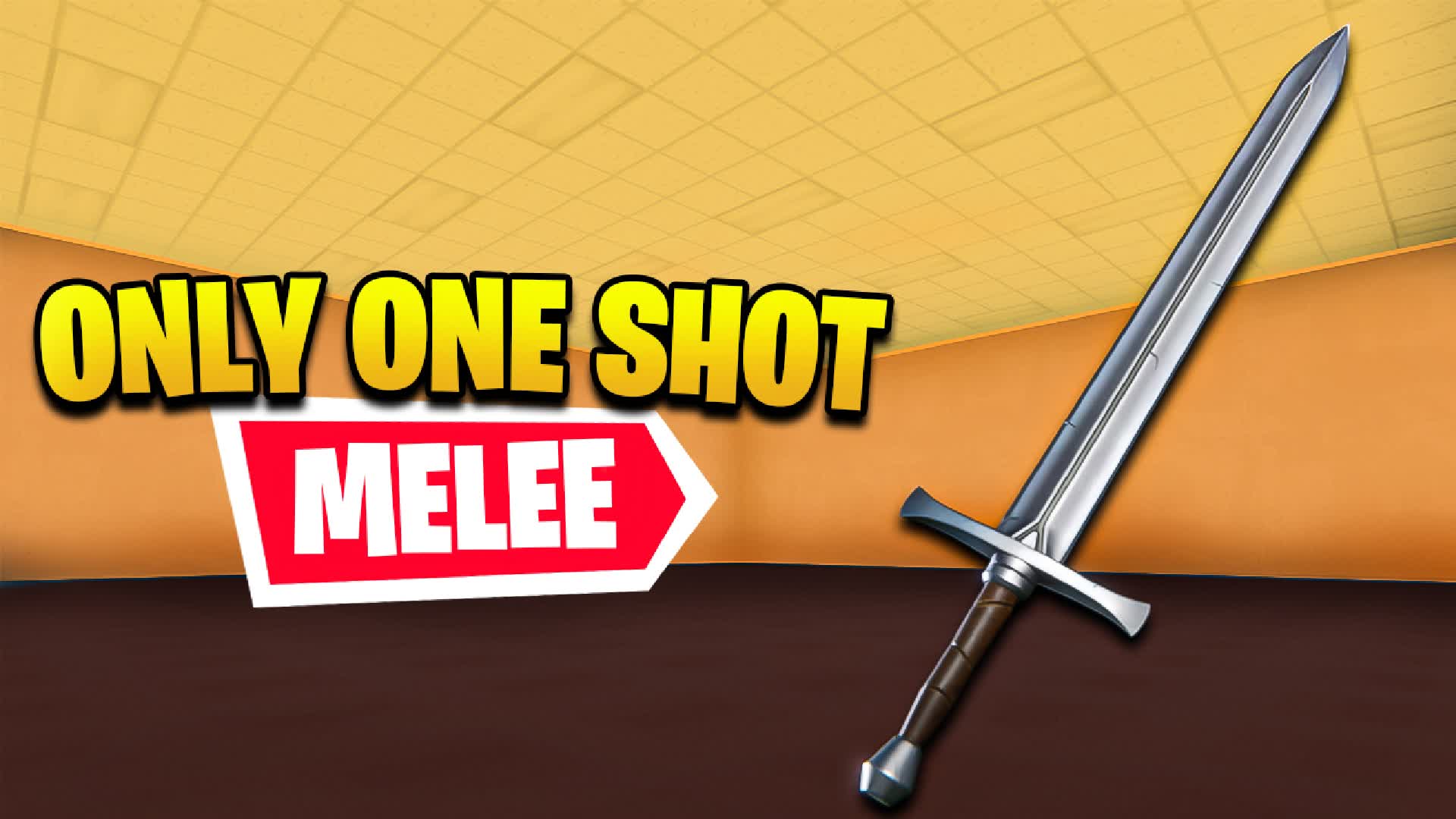 ONLY ONE SHOT MELEE 7351-9869-9559 by lilpeel - Fortnite Creative Map ...