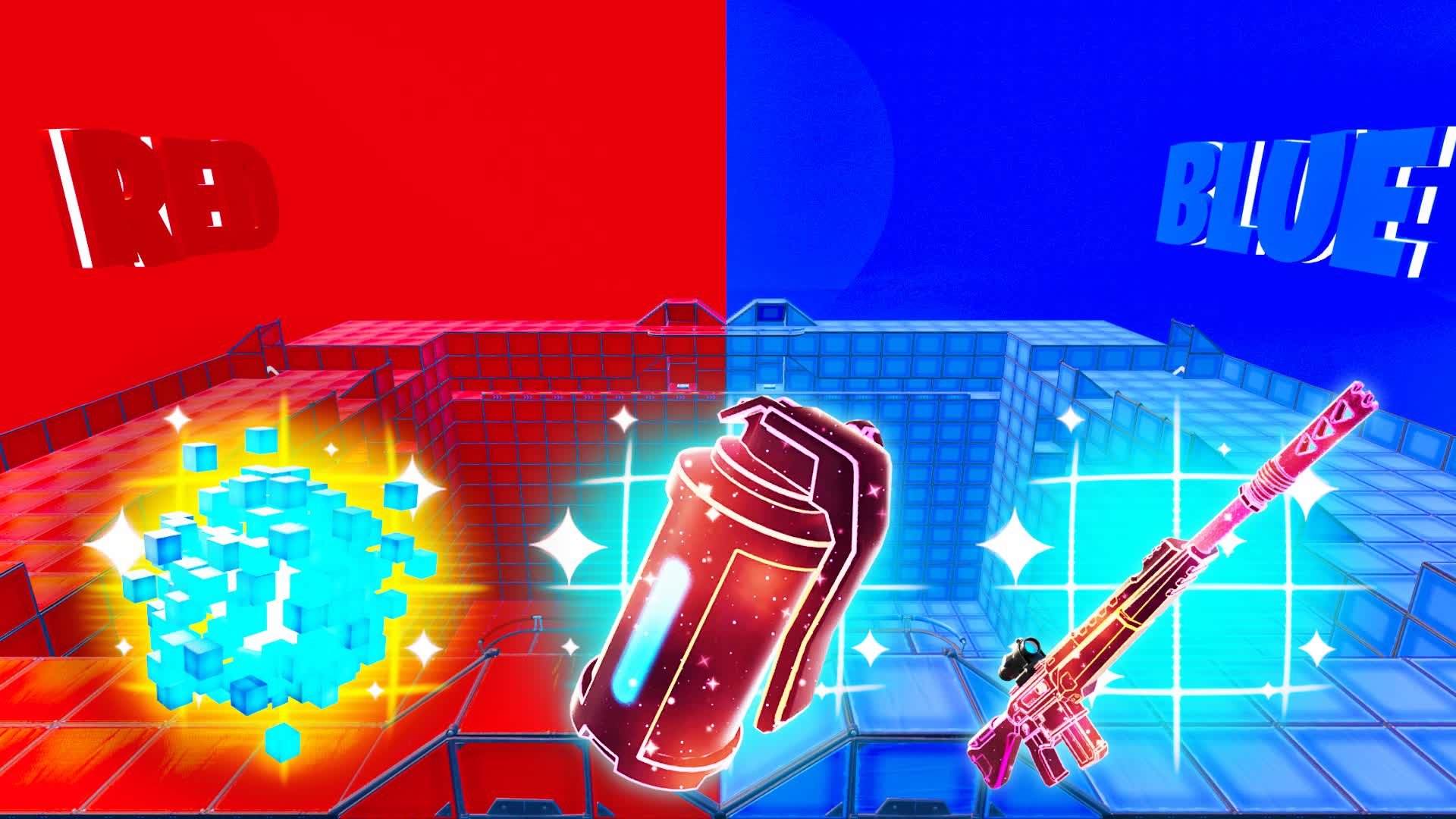 EPIC - TMNT - RED VS BLUE 🔴🔵 9067-7872-6211 by mapfactory - Fortnite ...