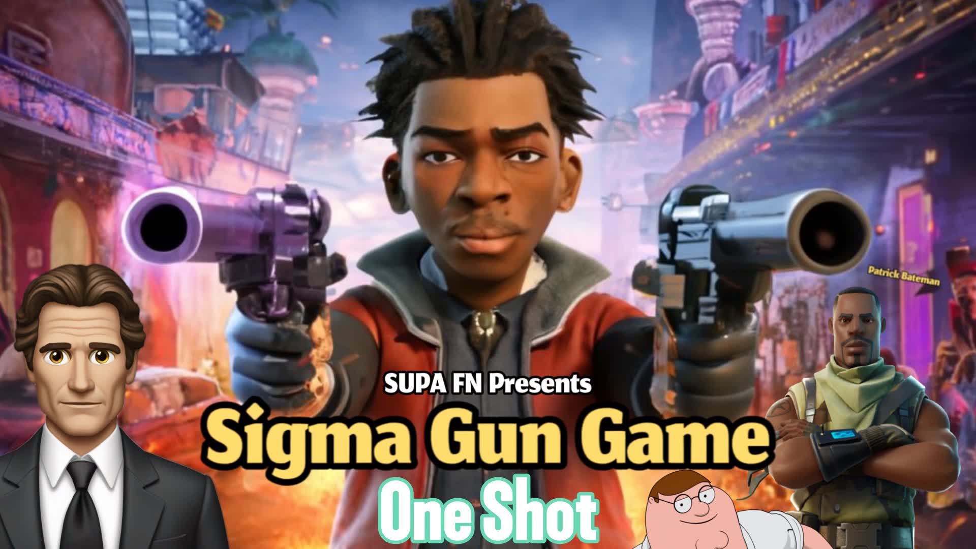 Sigma Gun Game (One Shot) 🔫 0743-4077-7904 by mavyyblue - Fortnite ...