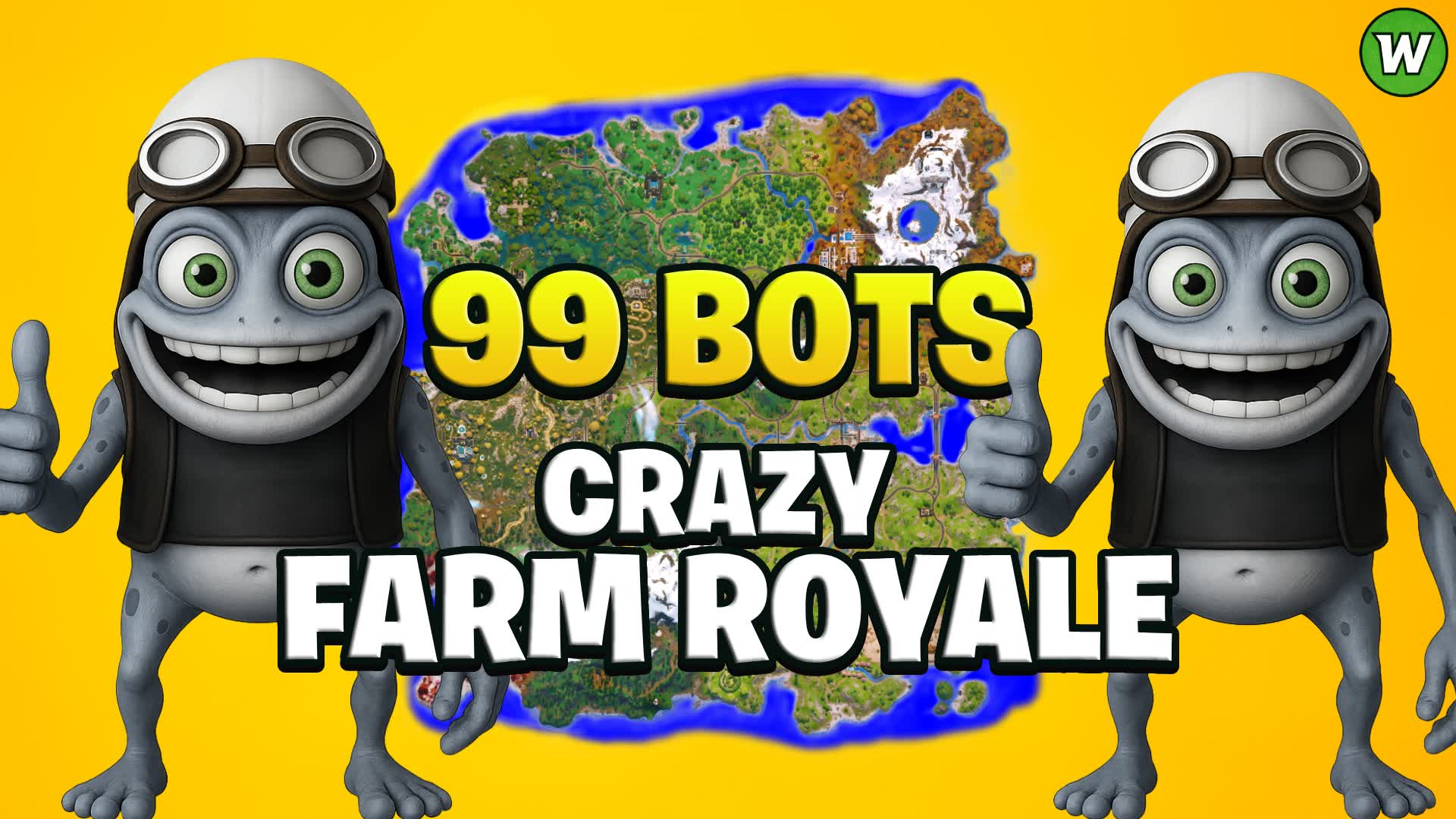 99 BOTS⭐99 روبوتًا ⭐ ALL GUNS/CARS ⭐UNC⭐ 5022-0467-2815 by weryisback2 - Fortnite Creative Map ...