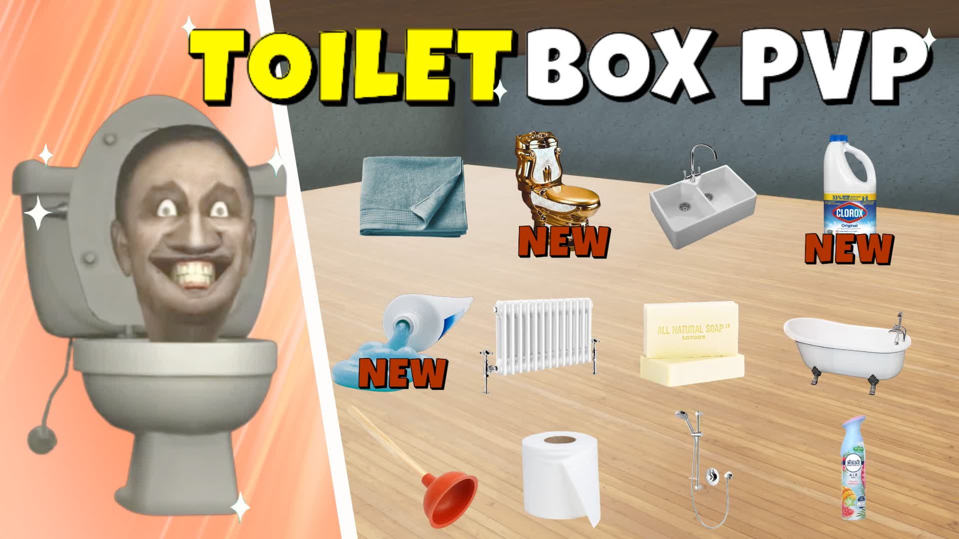 TOILET BOX PVP 📦🚽 9650-6079-2387 by syzygy - Fortnite Creative Map Code ...