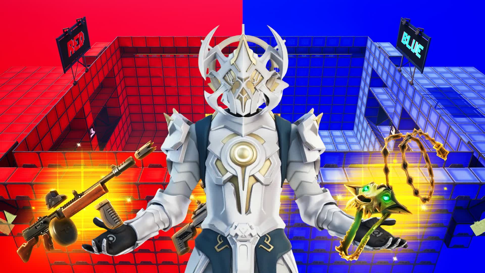 | NEW BOSS 👾 | INSANE RED VS BLUE 🔴🔵 9662-3236-2400 by dxmon_7 ...