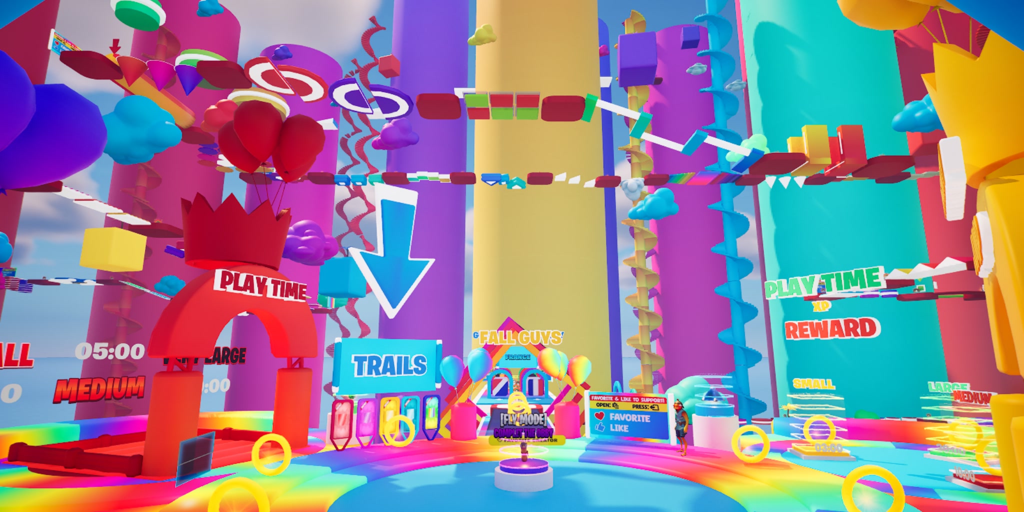 🌈Obby Fall Guys Parkour Rainbow 150+🌈 7014-6070-8914 by njxjr - Fortnite Creative Map Code ...