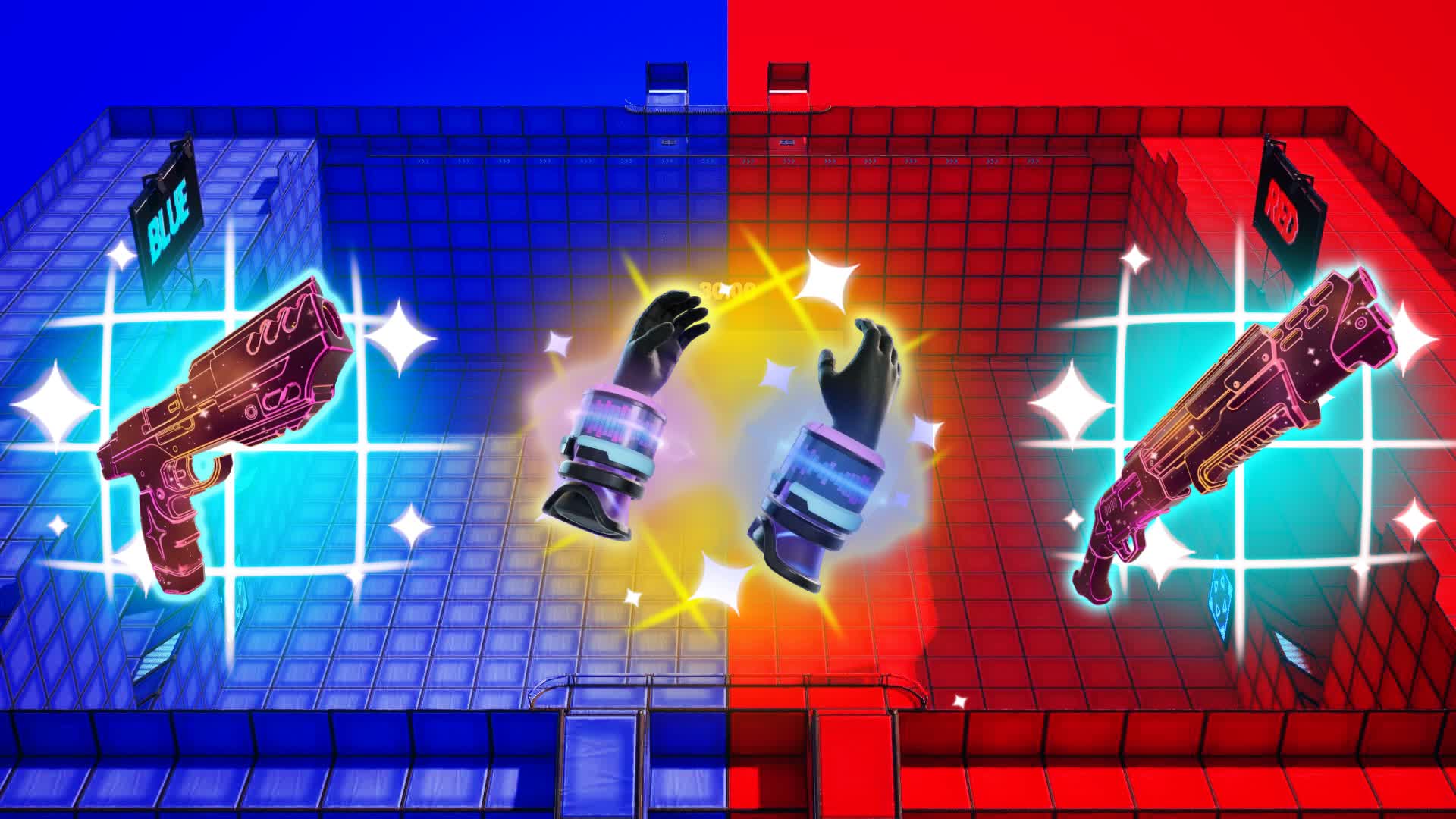 Super Ranked RED VS BLUE 🔴🔵 0254-5623-2507 by itsmefynn - Fortnite Creative Map Code - Fortnite.GG