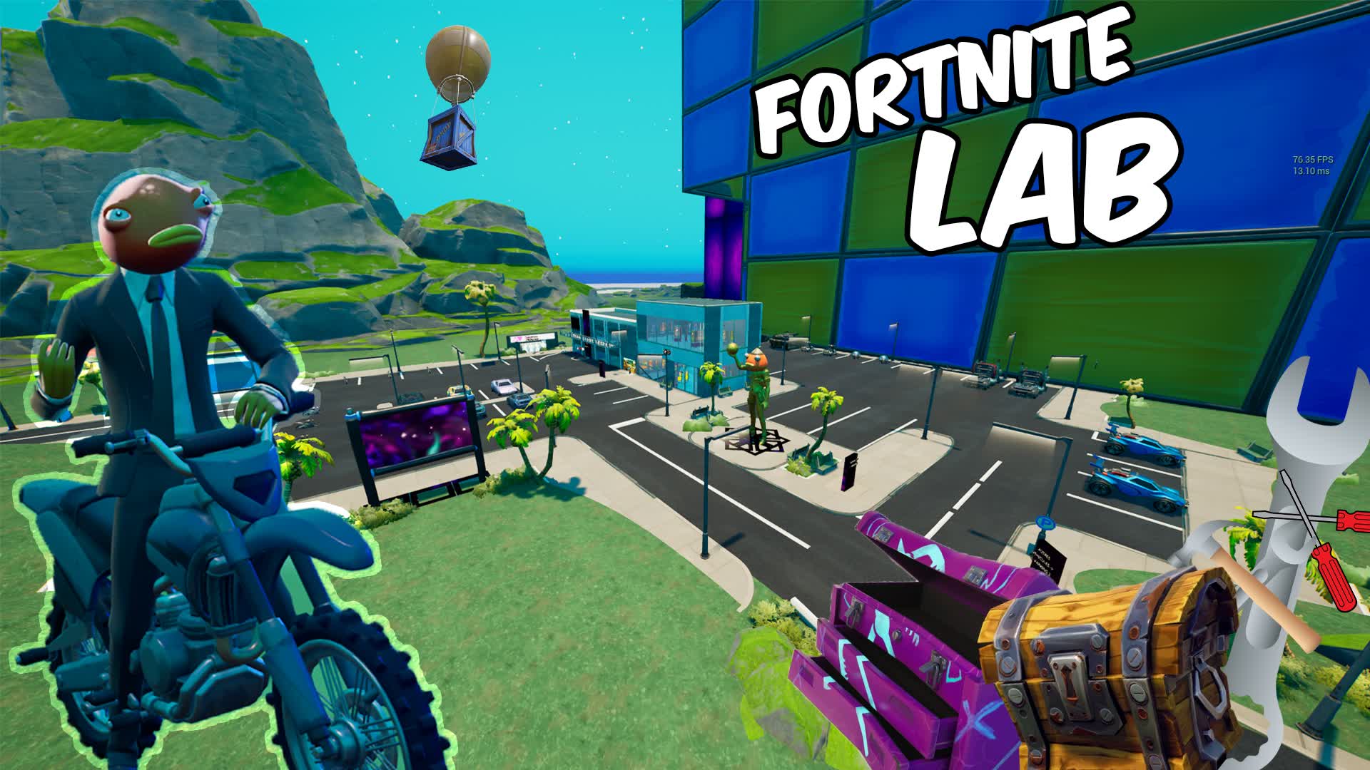 FORTNITE LAB !🧪 5285-6693-6751 by flobacamon - Fortnite Creative Map ...