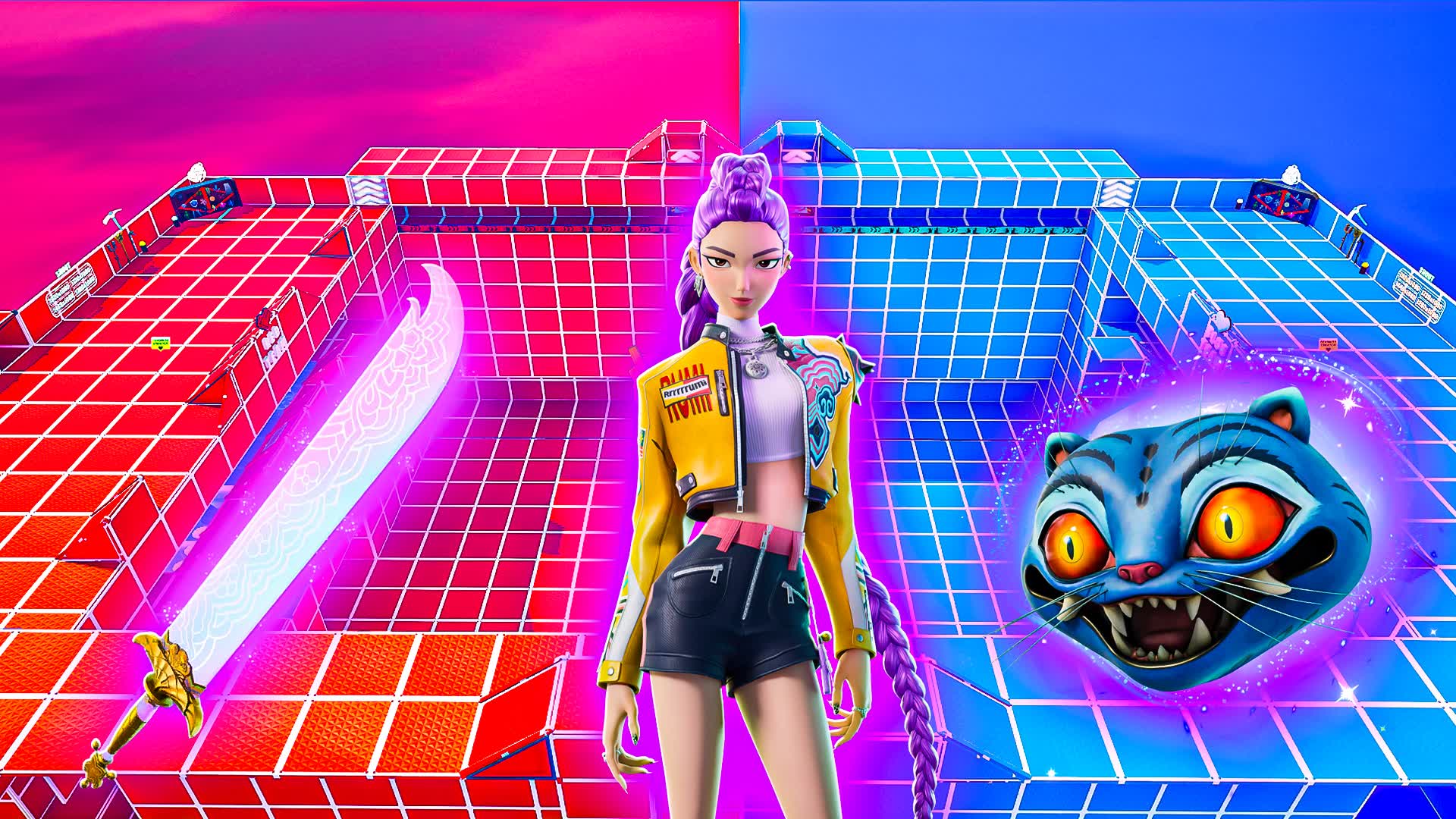 CRAZY KPOP RED VS BLUE 🔴🔵 DEMONS 👹 1424-1681-9615 by greenl - Fortnite ...