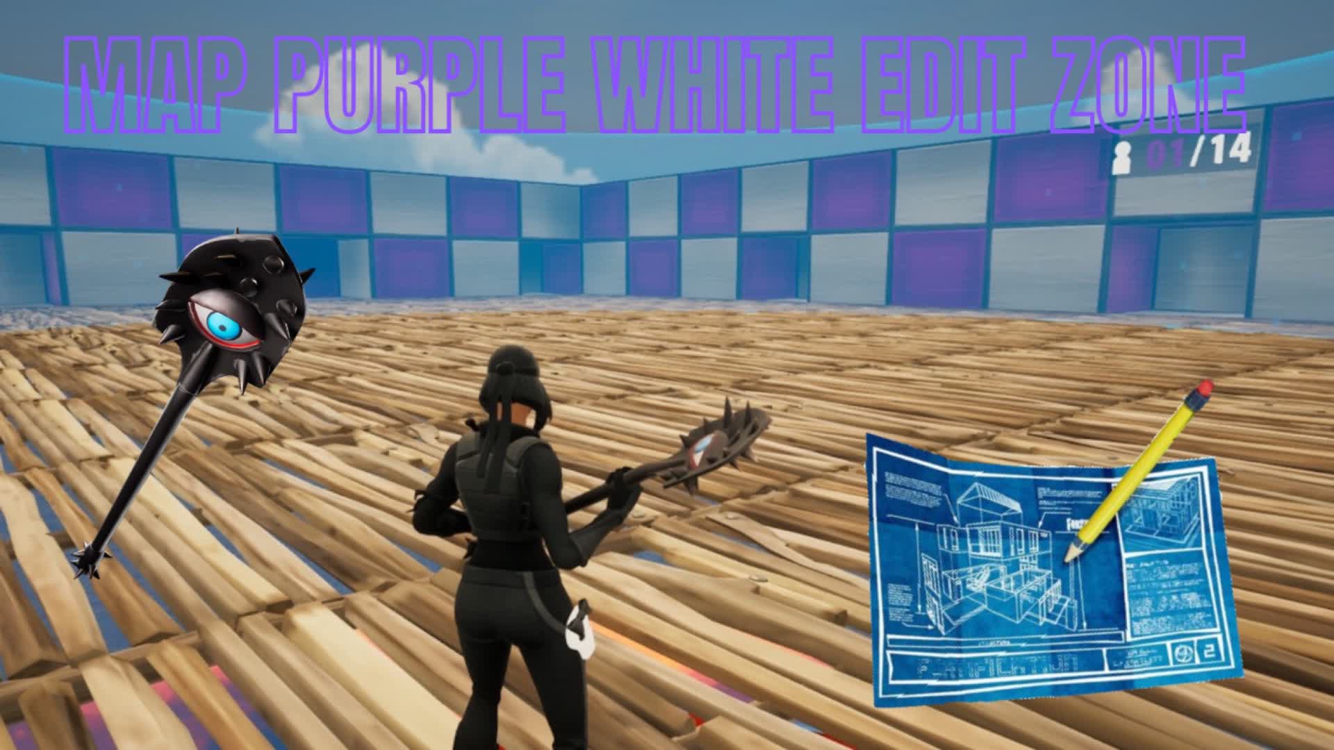 🤍MAP PURPLE WHITE EDIT ZONE💜 8446-0250-9927 by PurpleElix - Fortnite.GG
