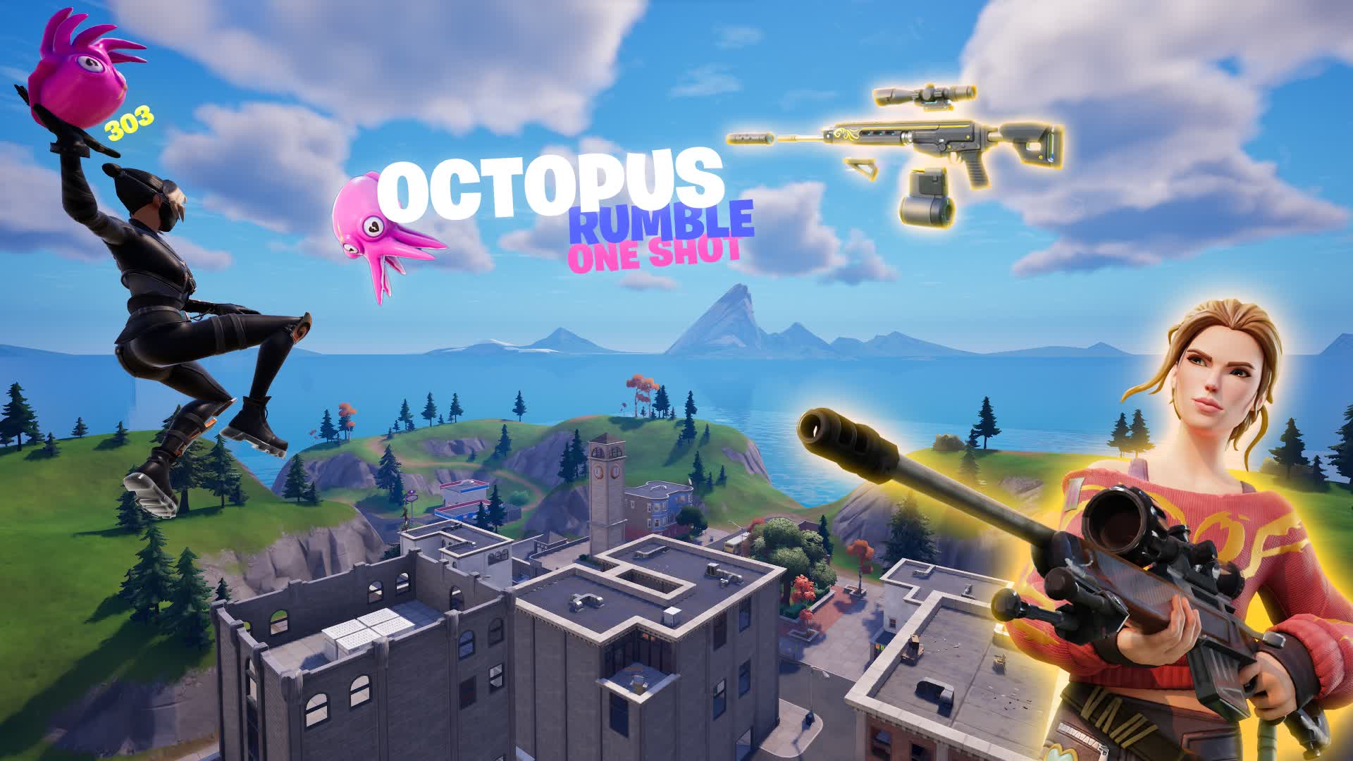 OCTOPUS RUMBLE - ONE SHOT🐙 8864-4138-5338 by dlhaiku - Fortnite ...