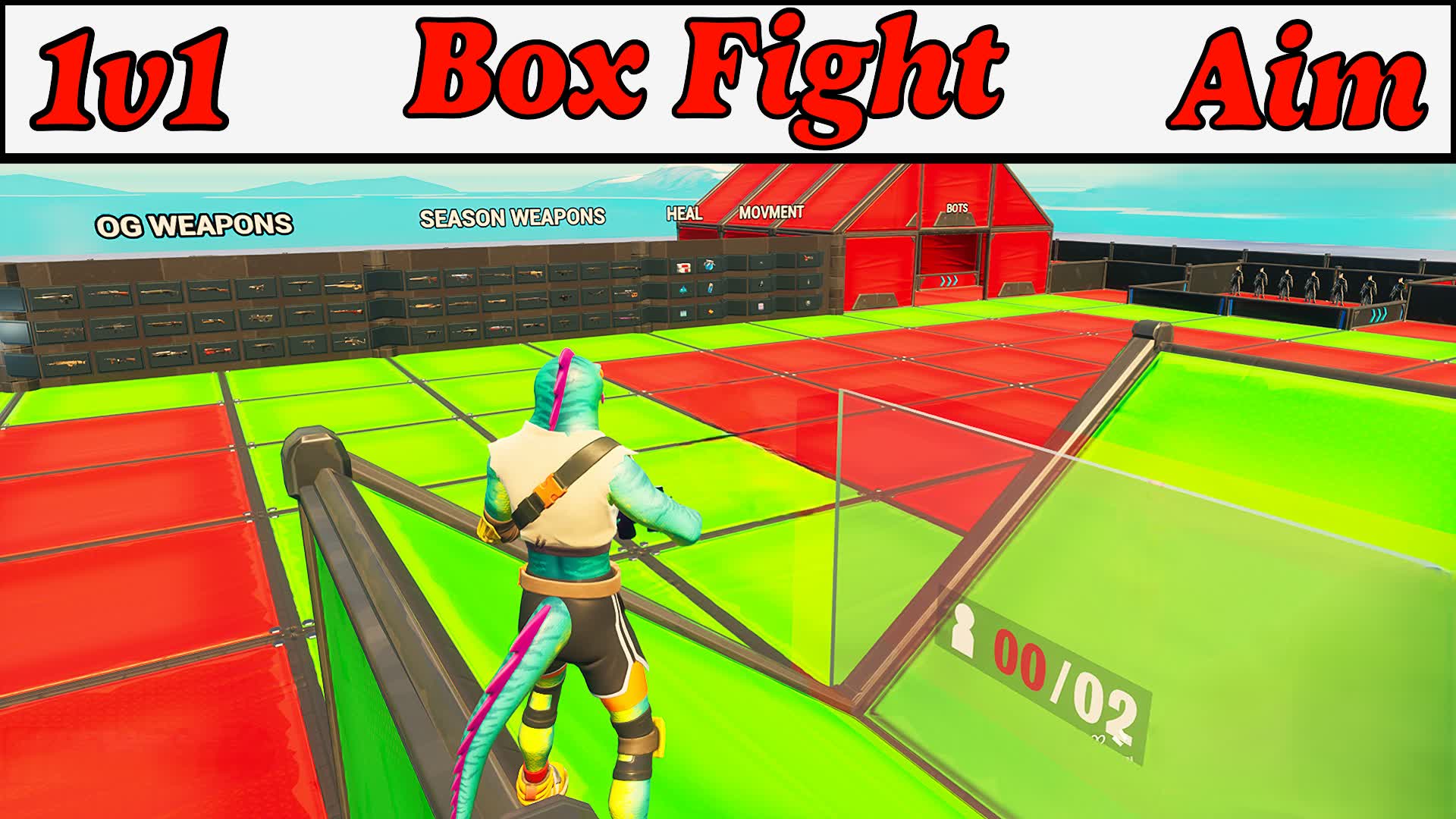 1vs1 - AIM Trainer - Build Trainer 4776-7427-6407 by andiwand - Fortnite Creative Map Code ...