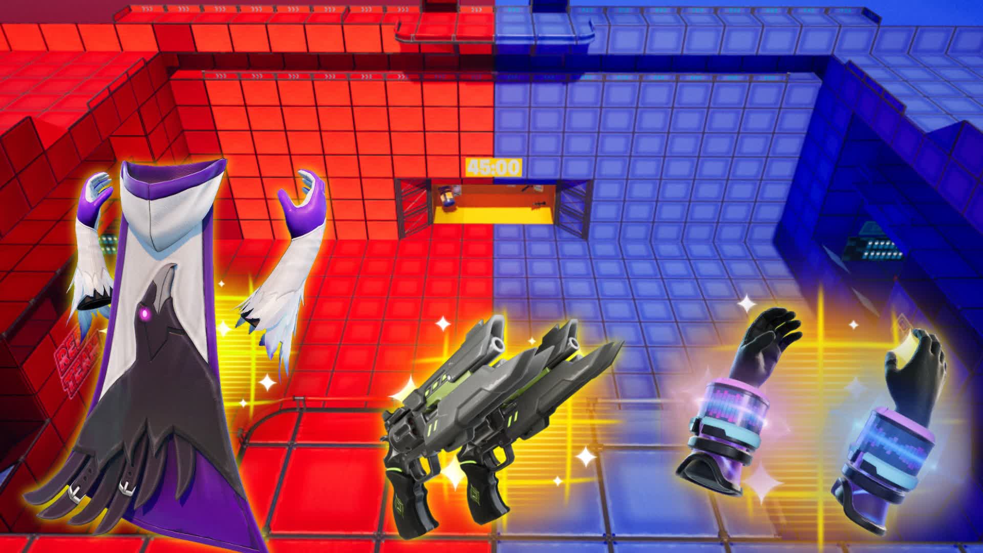 RED VS BLUE 🔴🔵 ORIGINAL 0819-4058-5525 by drivemap - Fortnite Creative ...