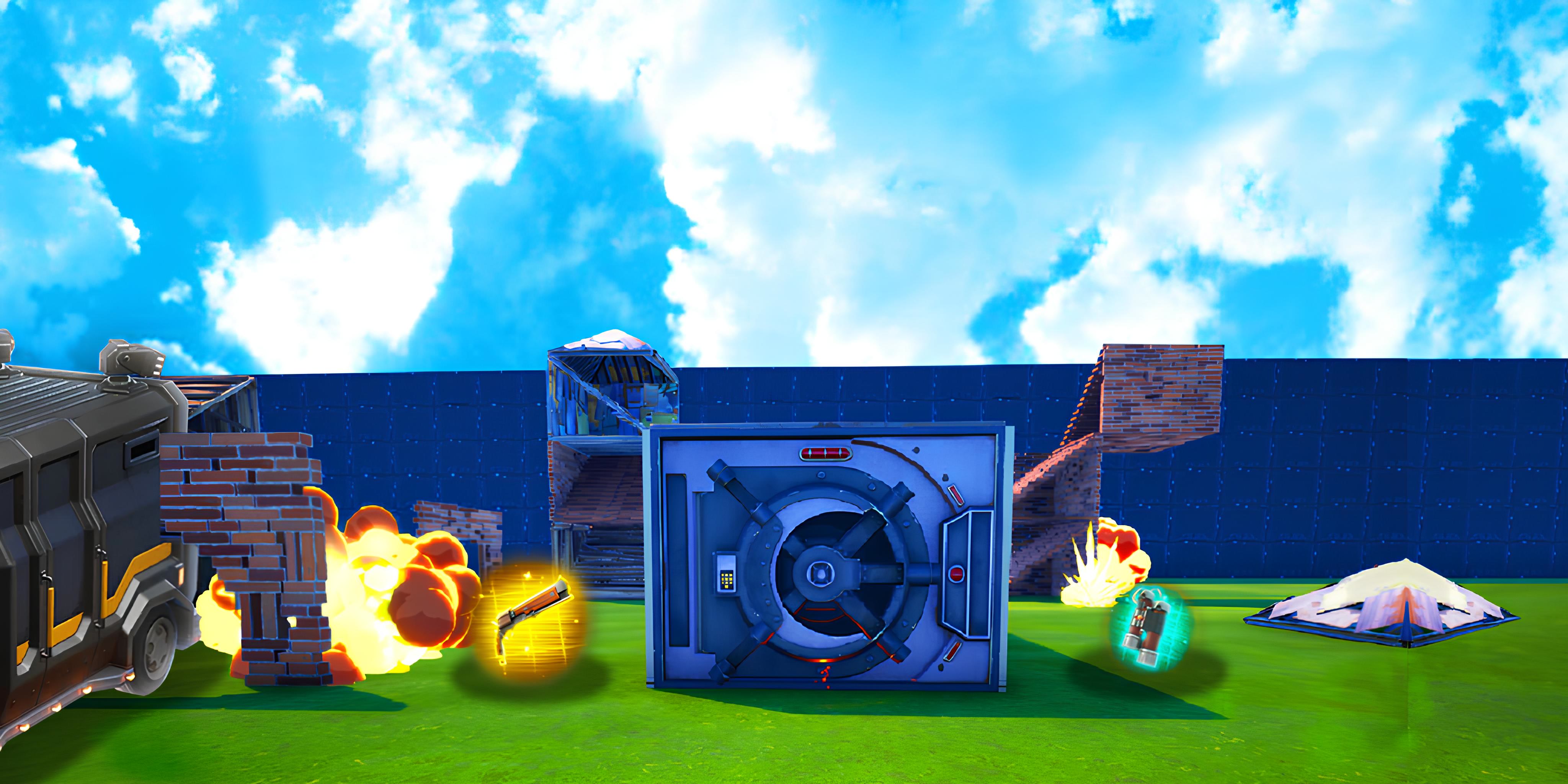 ULTIMATE 1V1 WITH EVERY GUN 8469-1021-4515 by c3ng1z - Fortnite Creative Map Code - Fortnite.GG