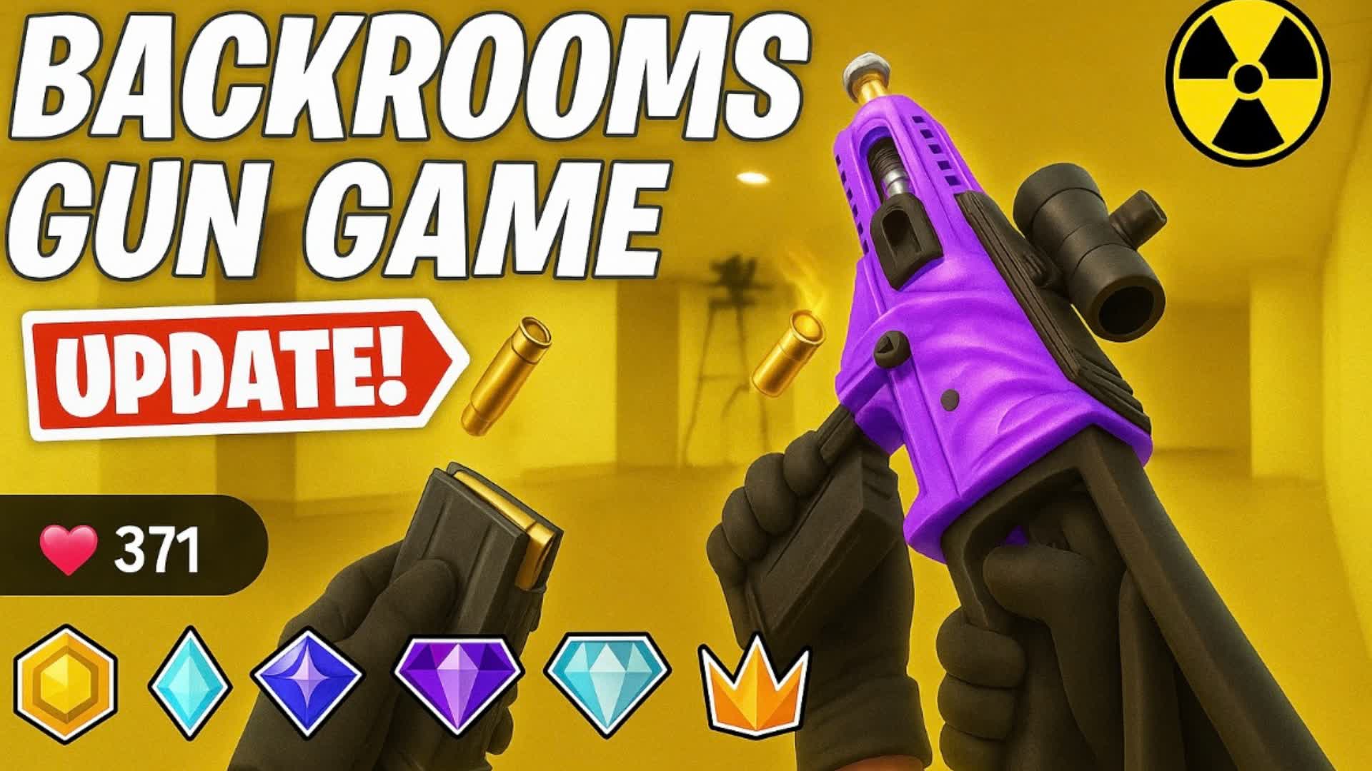 BACKROOMS GUN GAME FIRST PERSON! 7353-3456-9050 by sh4dxwfn - Fortnite Creative Map Code ...