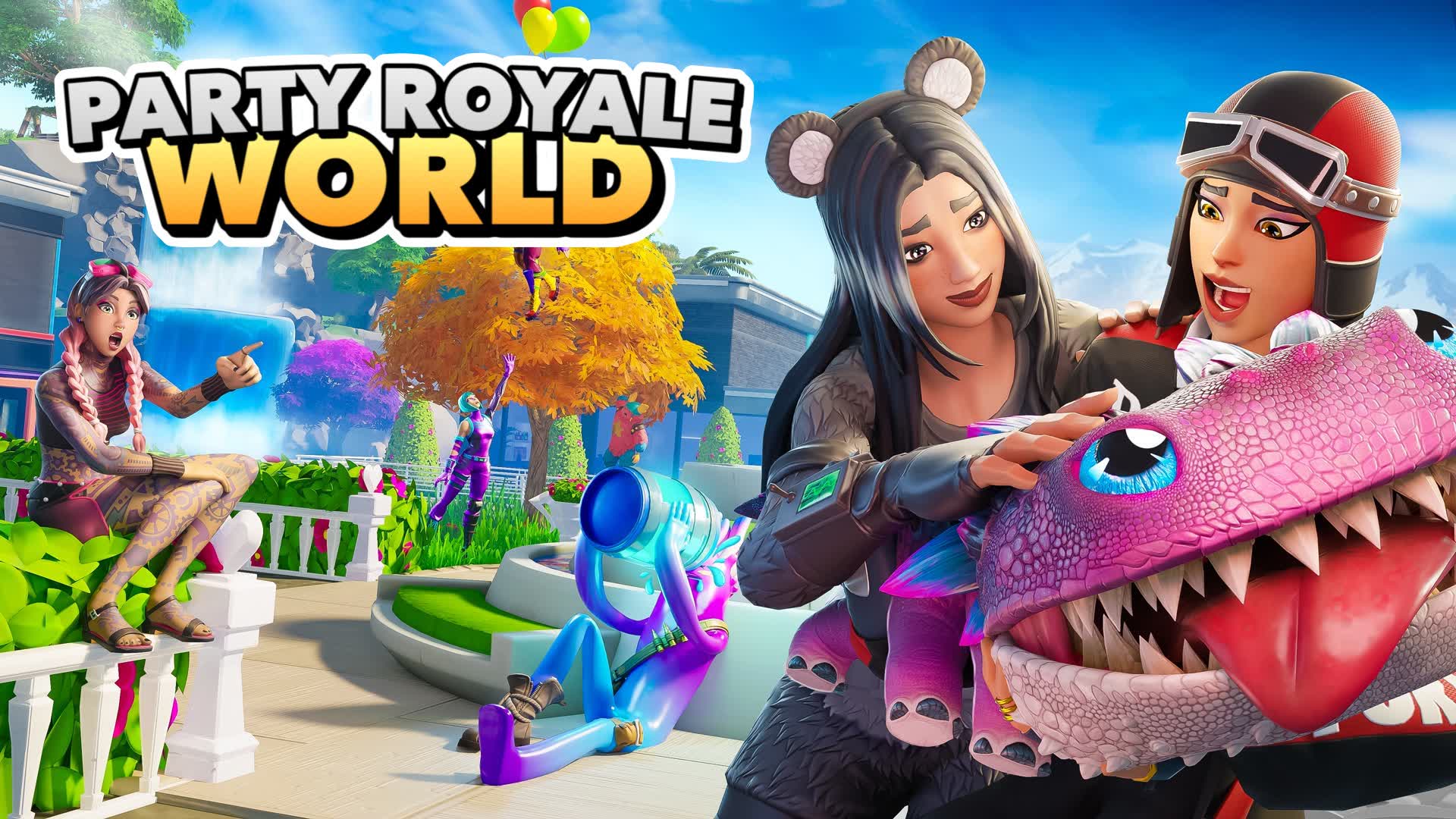 PARTY ROYALE WORLD 6273-3164-2945 by evangelion - Fortnite Creative Map Code - Fortnite.GG