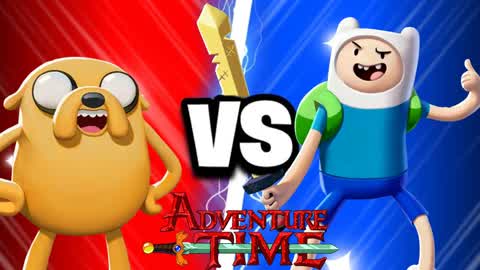 Fin vs Jake 🔴🔵 2612-1551-3794 by alexis4011 - Fortnite Creative Map ...