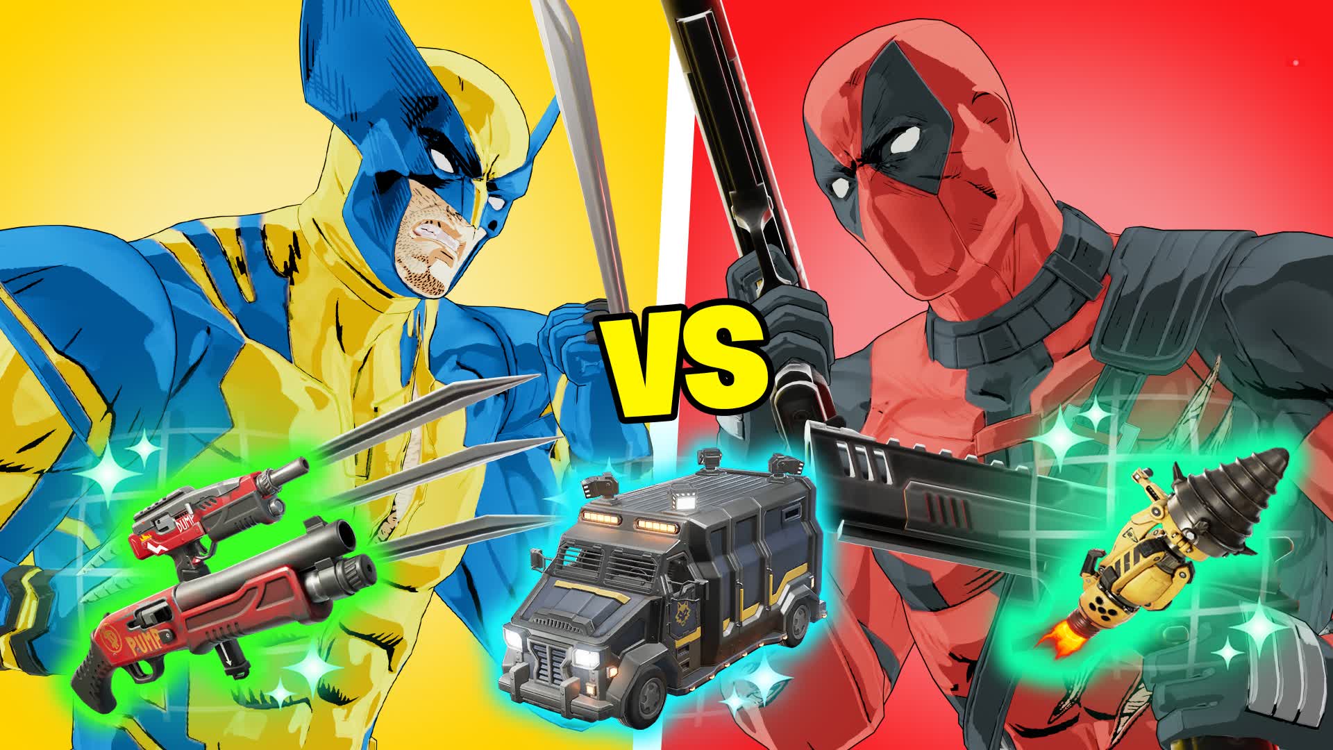 Deadpool vs Wolverine 💥HEROES COMBAT 7897-6686-6629 by dojomaps-combat ...