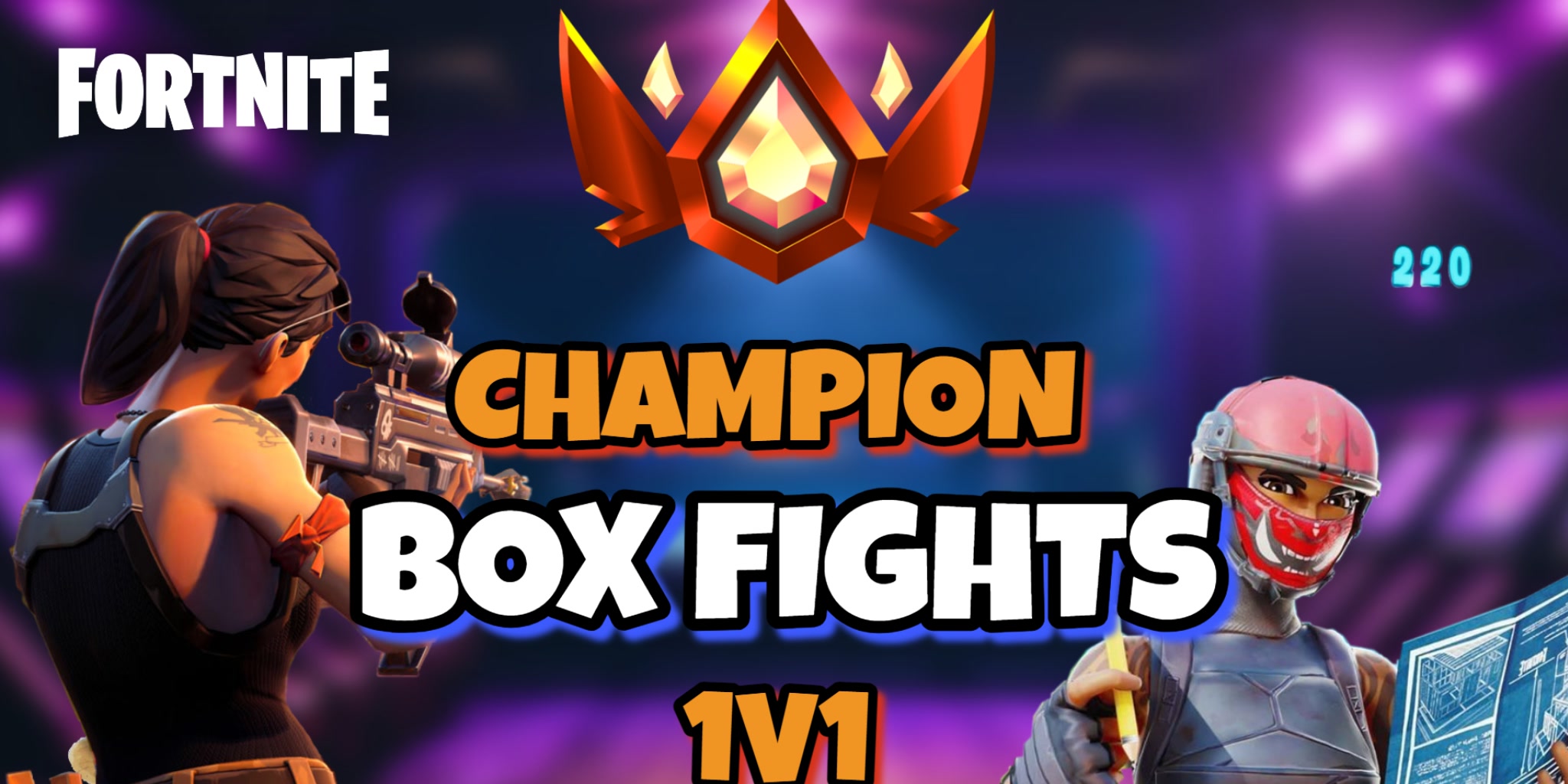 CHAMPION BOX FIGHTS 1V1 2861-5335-1152 by g1dds - Fortnite Creative Map Code - Fortnite.GG