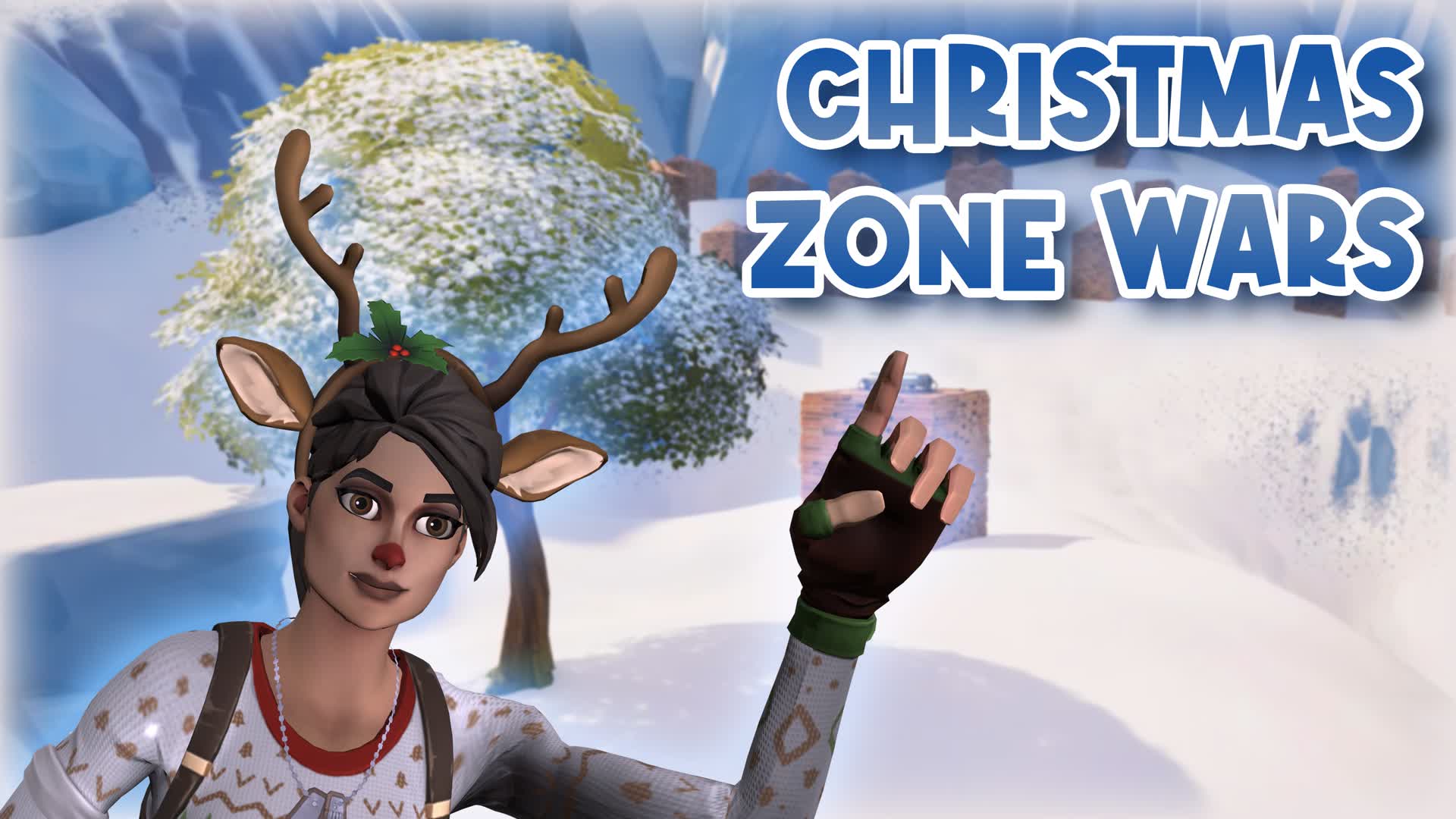 Winter Themed Zone Wars - Christmas Map 7256-2121-4082 by willg - Fortnite Creative Map Code ...