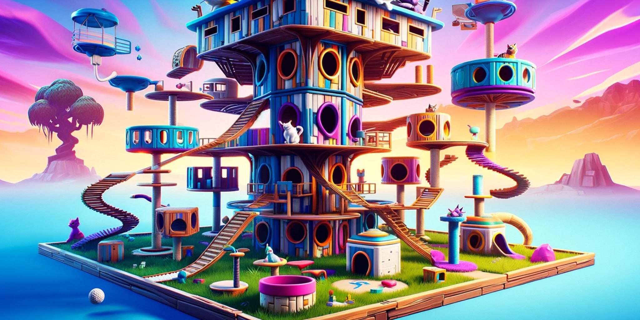 Kitty Zonewars 🐱 6187-4027-5945 by aboss - Fortnite Creative Map Code - Fortnite.GG