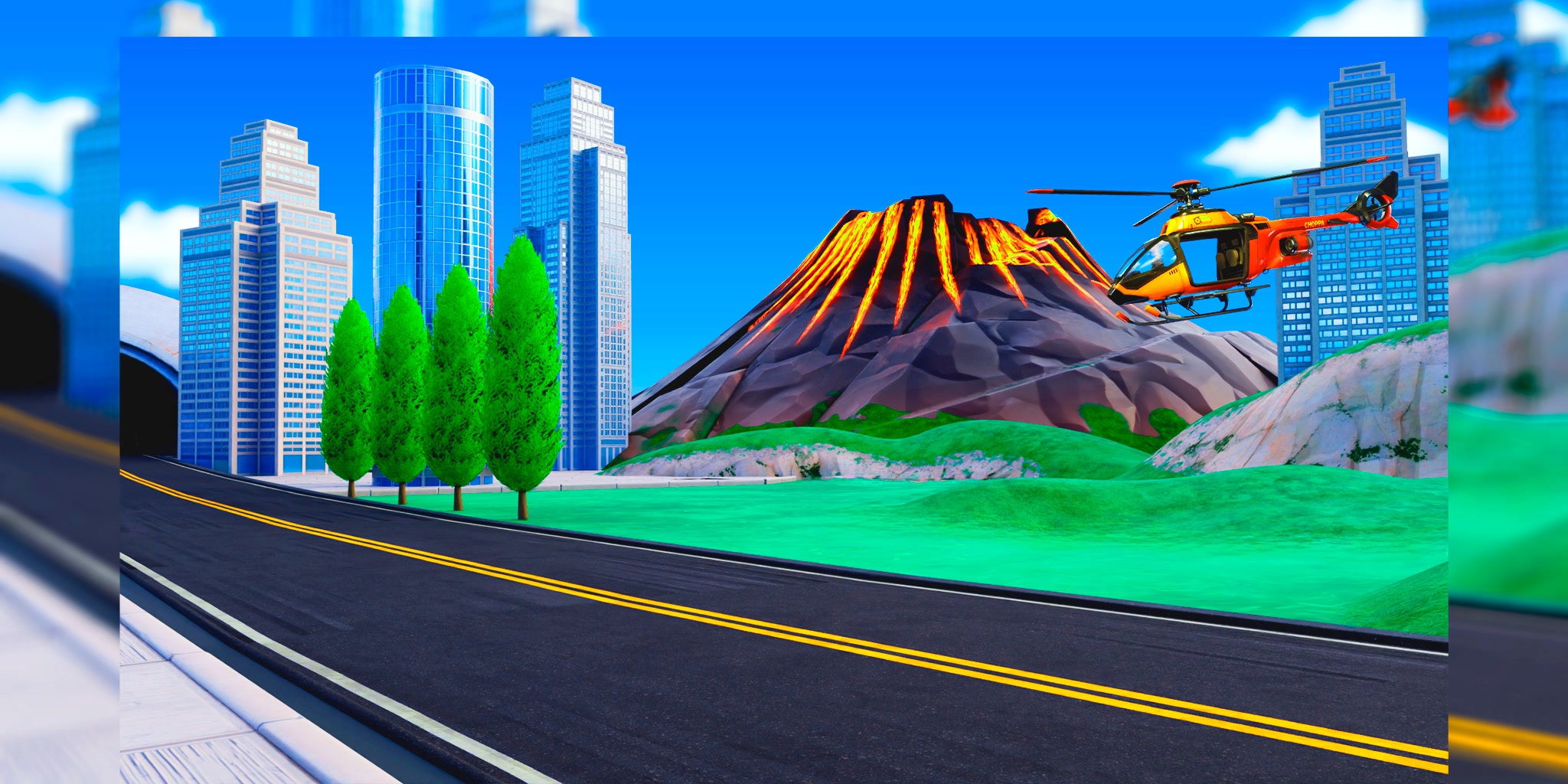 VOLCANO CITY 🌋 DRIVE FFA 🏘️ BOSS FIGHT 1785-7754-5073 by tyrux7 ...
