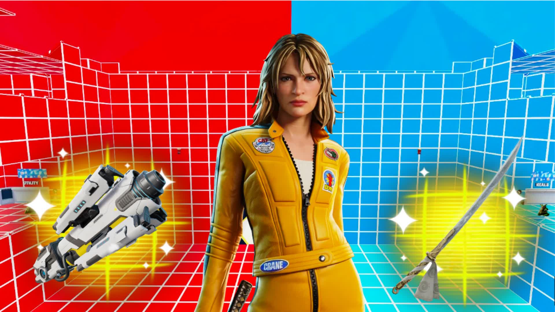 KILL BILL RED VS BLUE 🔴🔵 0348-7013-6143 by gioelee - Fortnite Creative ...