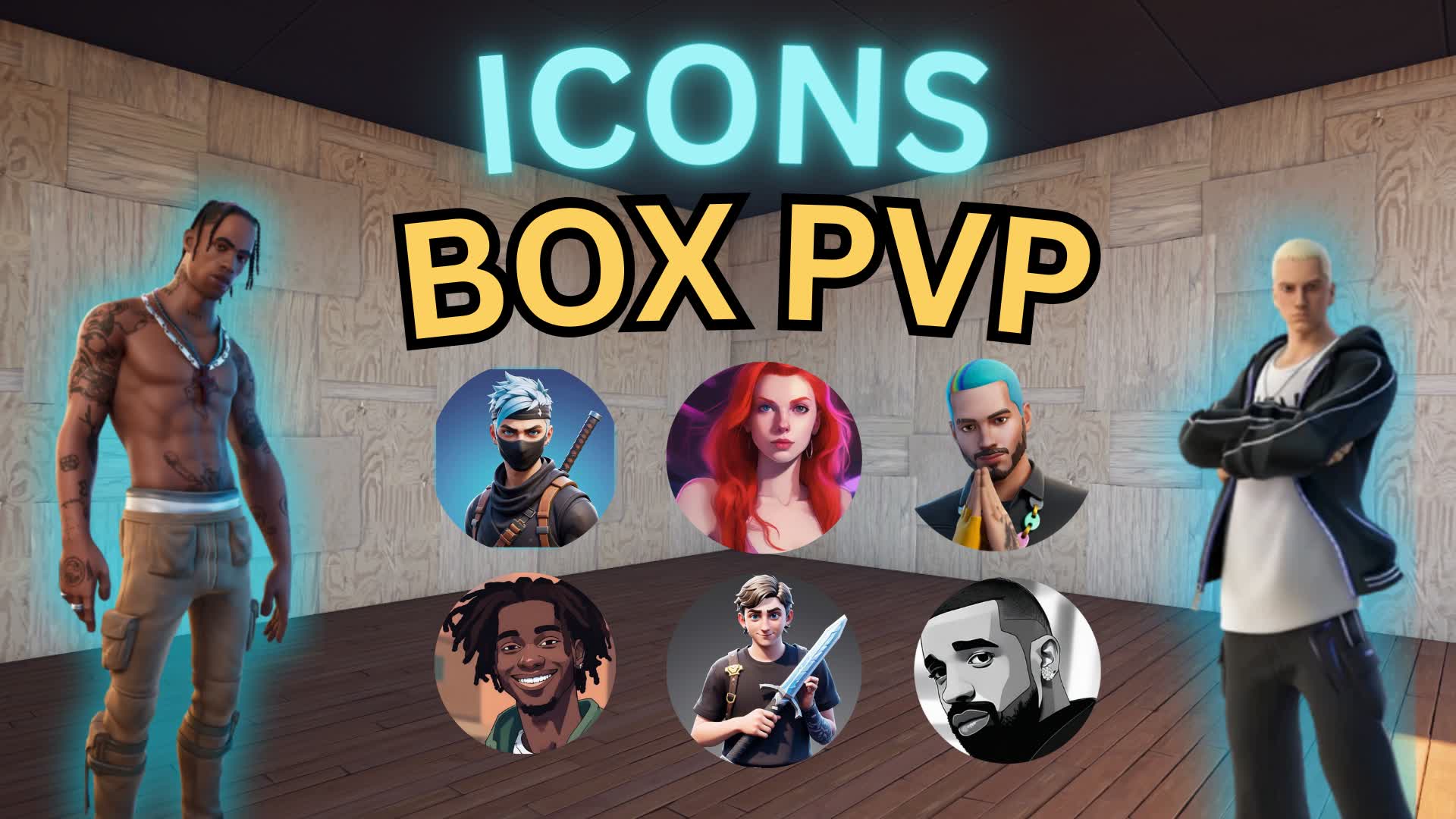 ICON BOXFIGHTS 📦 1777-9563-5268 من ابتكار dannya - Fortnite
