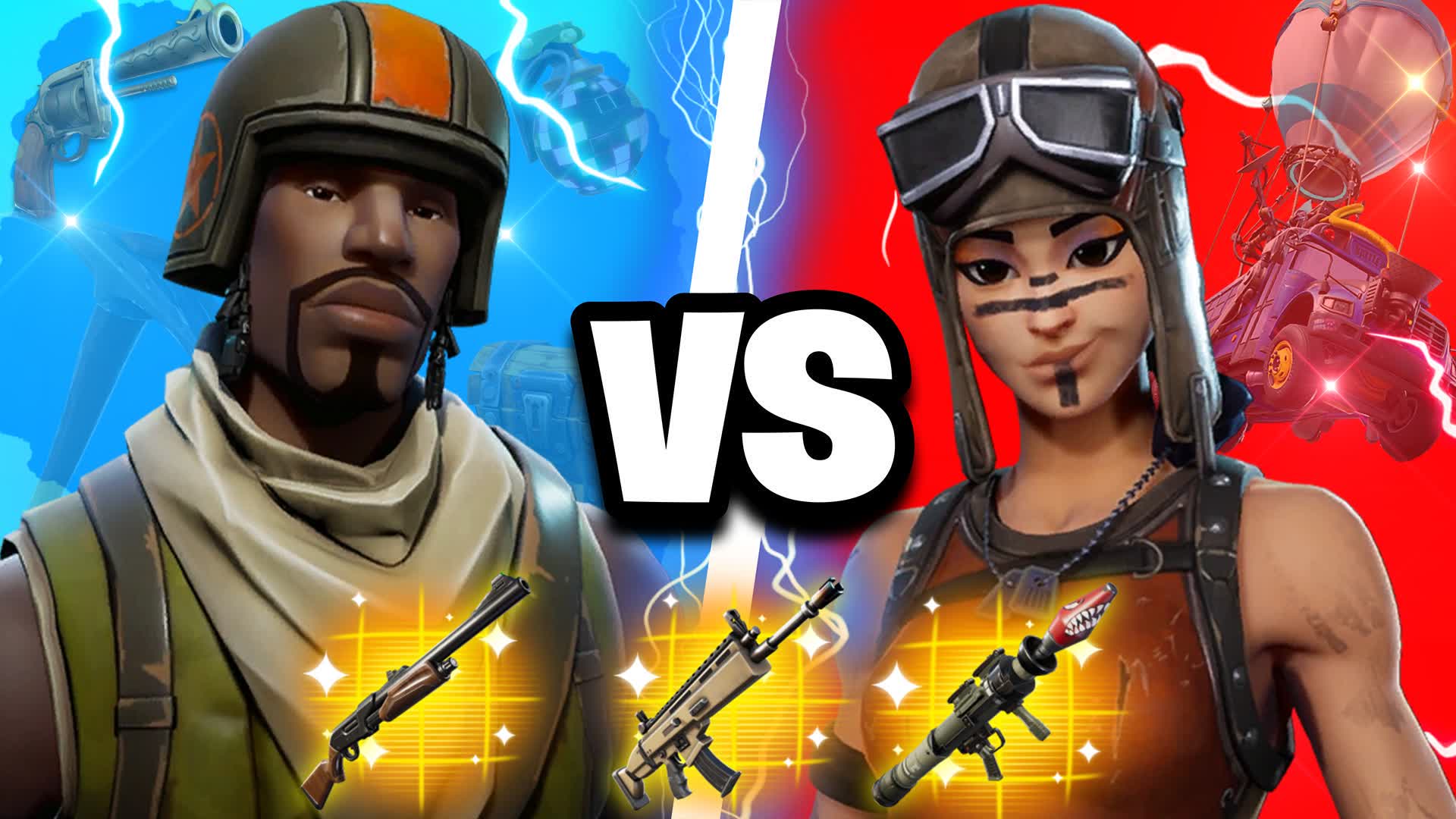 🔵🔴RENEGADE VS TROOPER 8794-4240-2188 by rockygift3 - Fortnite Creative ...