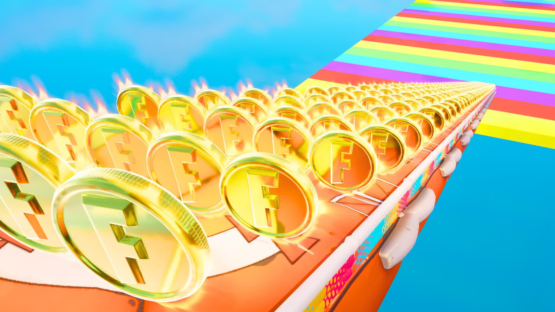 SUPER COIN RAMP 7972-3288-6734 par johnnyblueprint - Fortnite