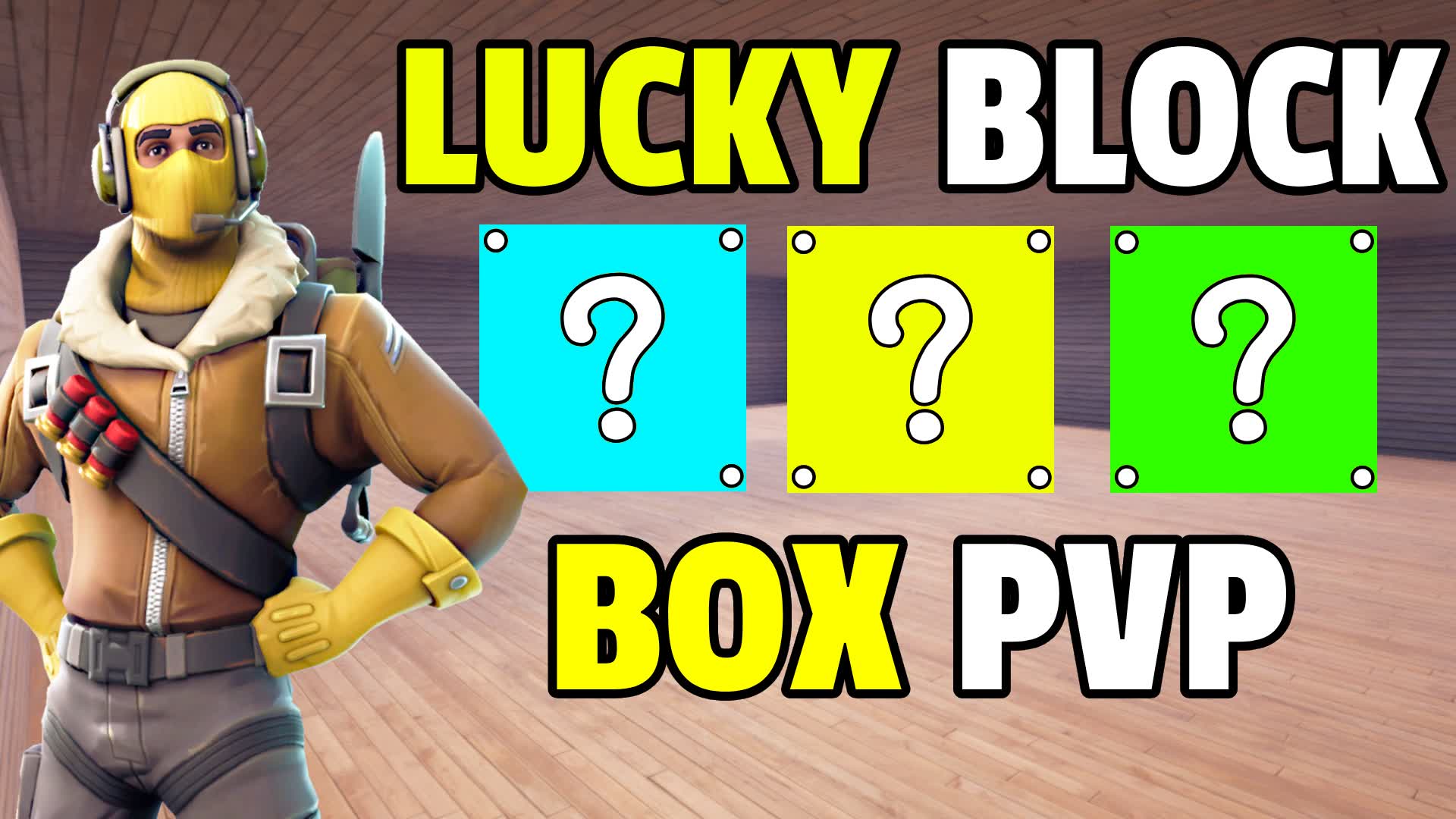 LUCKY BLOCK BOX PVP 📦 3035-6900-5813 von tonytumbleton – Fortnite